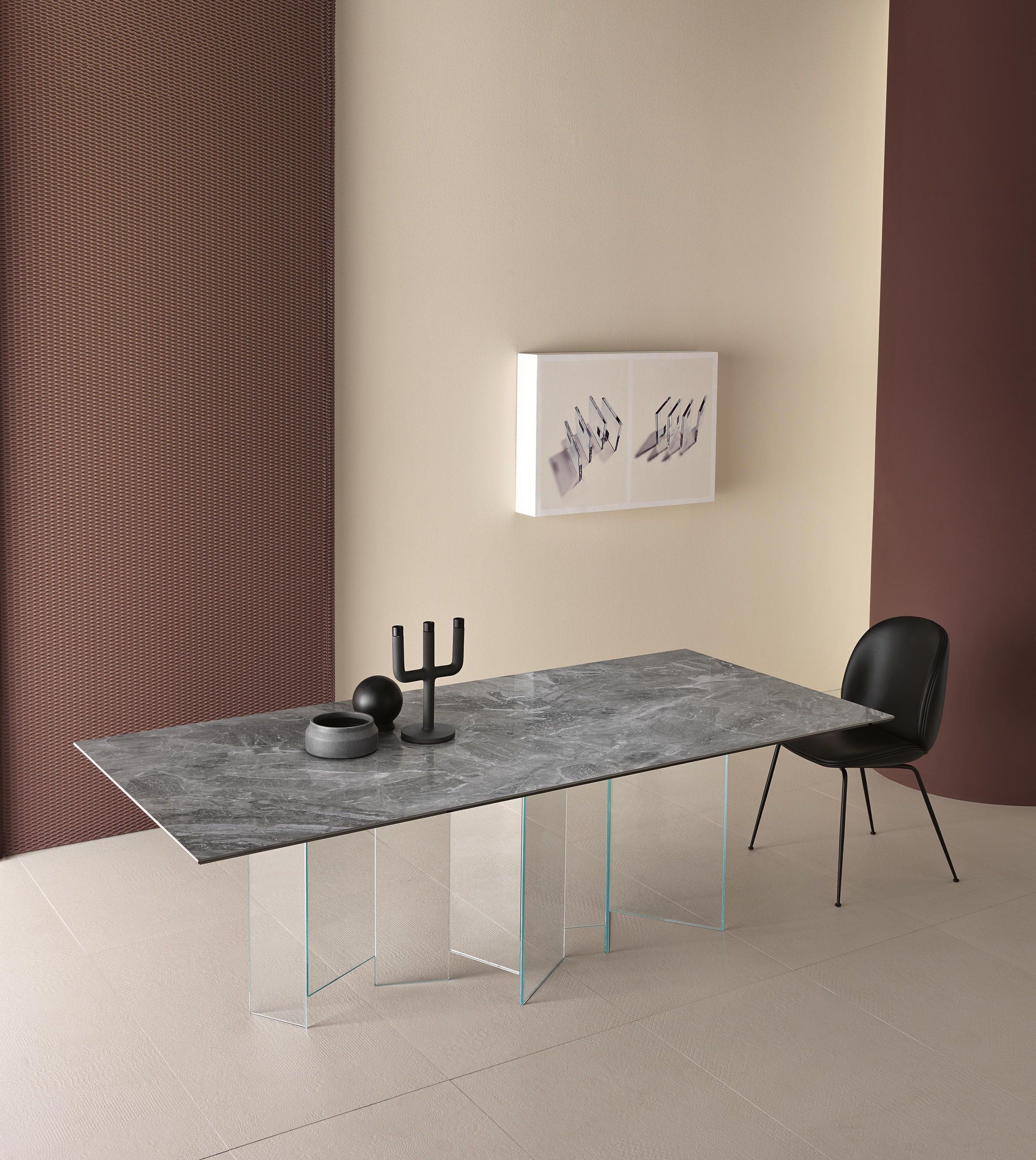 METROPOLIS | Rectangular table Metropolis Collection By Tonelli Design design Giuseppe Maurizio ...