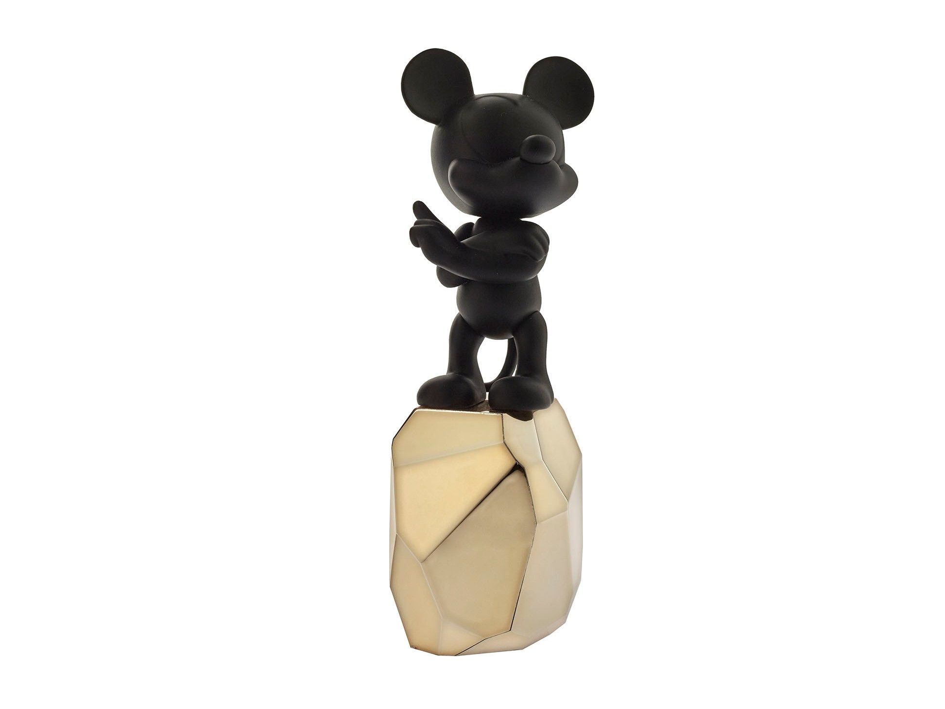 Resin sculpture MICKEY ROCK SMALL By LEBLON DELIENNE design Arik Levy