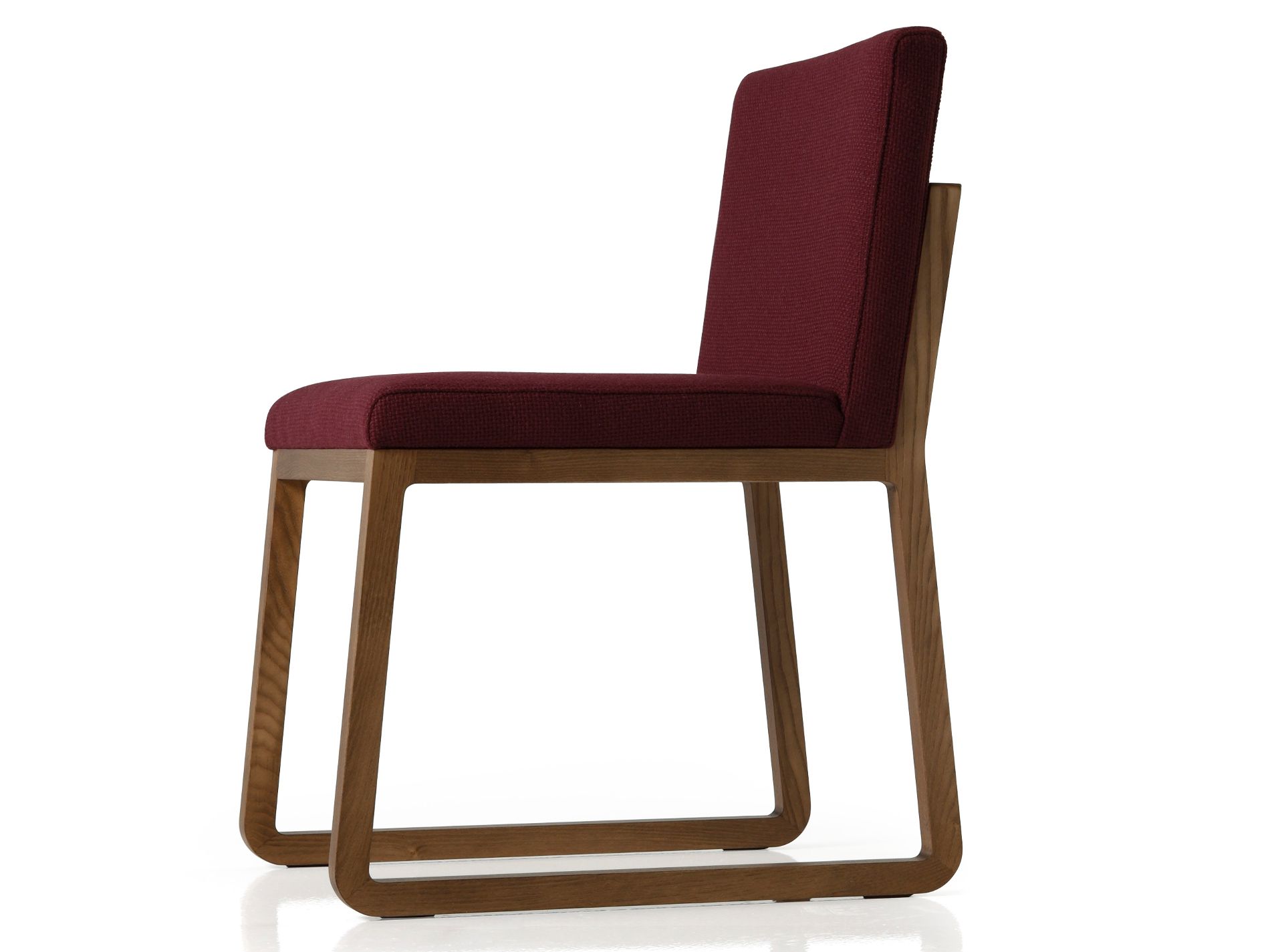 MIDORI Sled base fabric chair By Sancal | design Ebualà