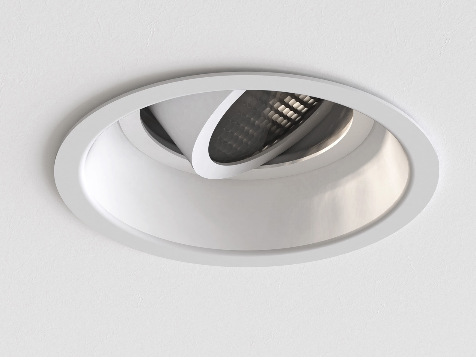 MINIMA SLIMLINE ROUND ADJUSTABLE FIRE-RATED LED metal spotlight By ...