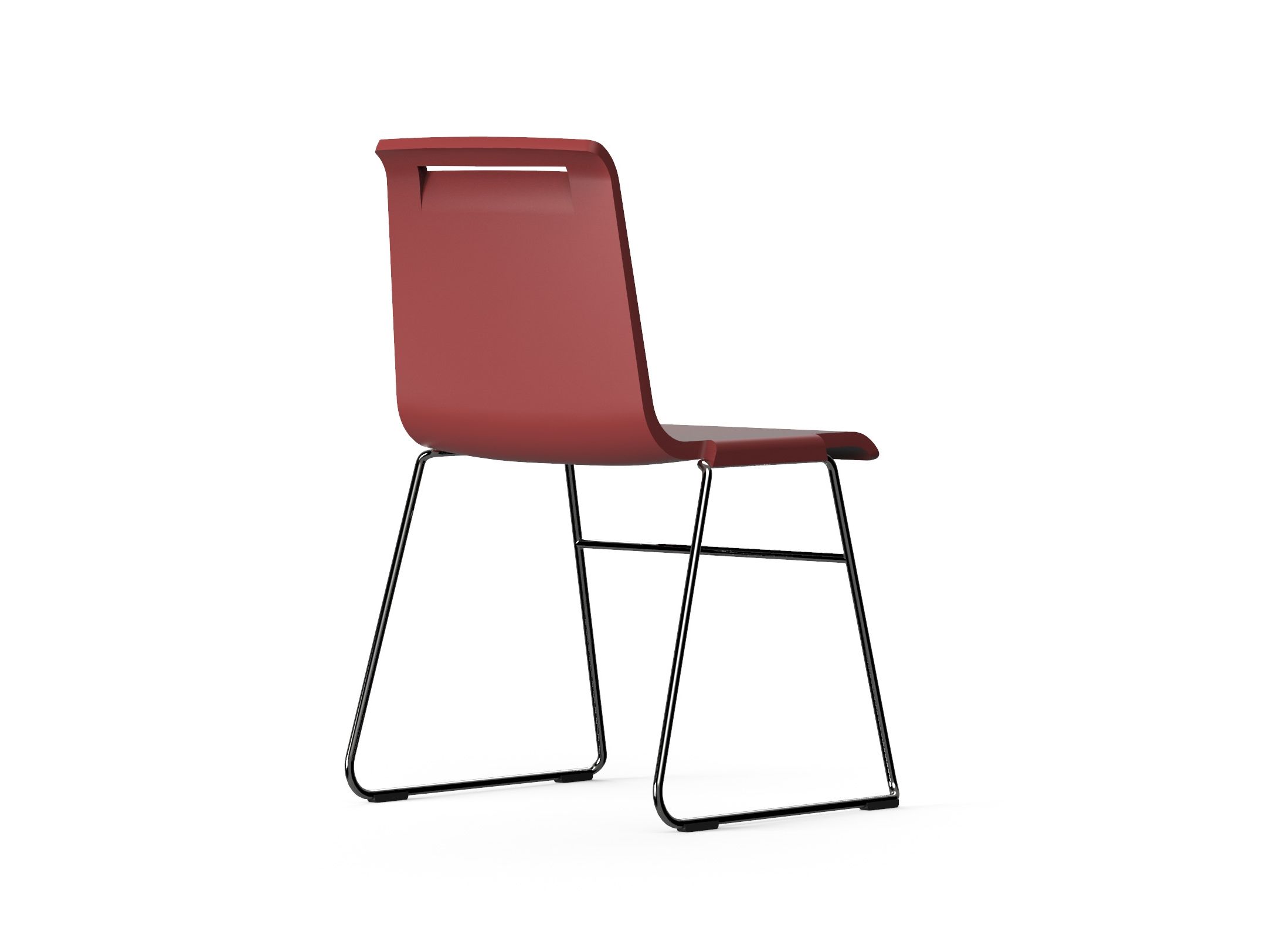 MIT | Sled base chair Mit Collection By ACTIU design Alegre Design