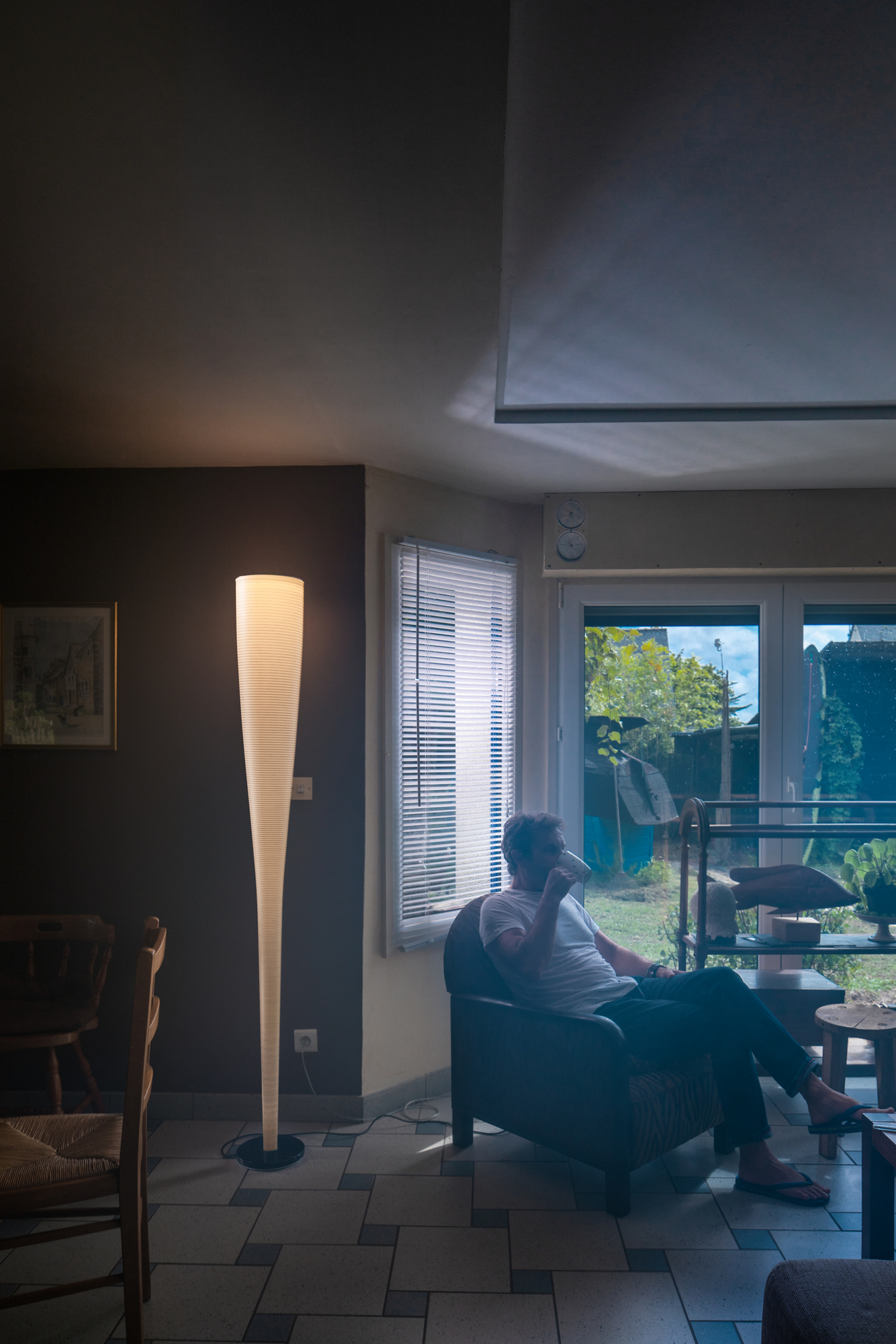 MITE ANNIVERSARIO Floor lamp By Foscarini | design Marc Sadler
