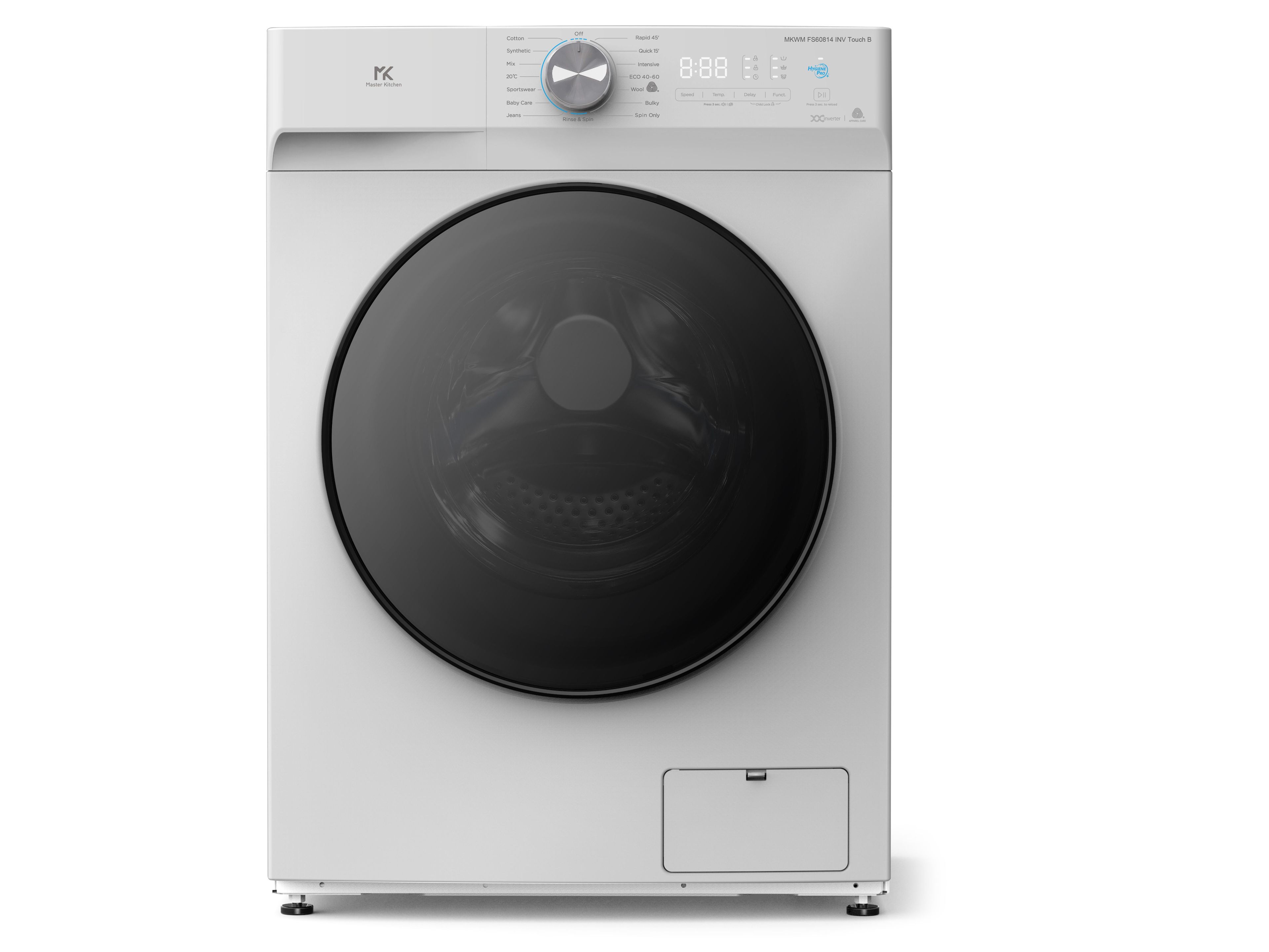 MKWM FS601814 S INV TOUCH B | Washing machine By Master Kitchen