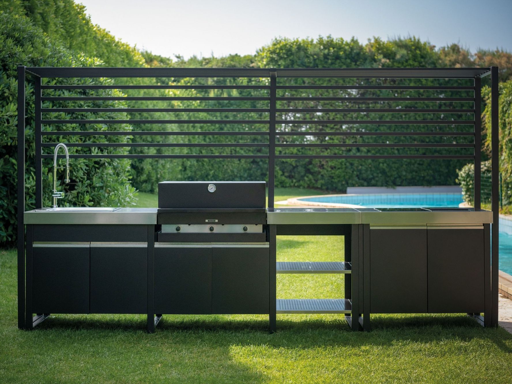 Outdoor kitchen MODULAR By Fògher