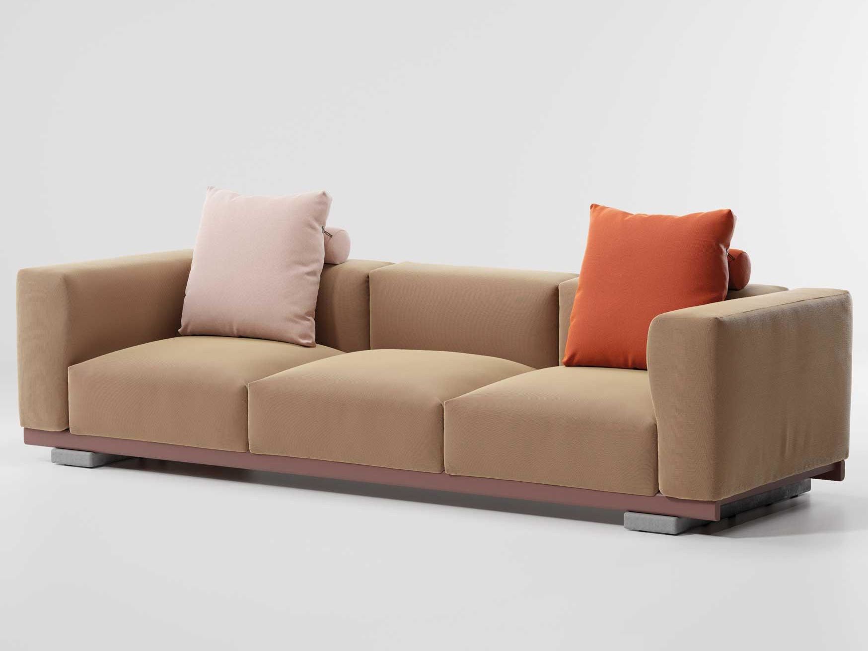 MOLO | 3 seater garden sofa Molo Collection By Kettal design Rodolfo ...