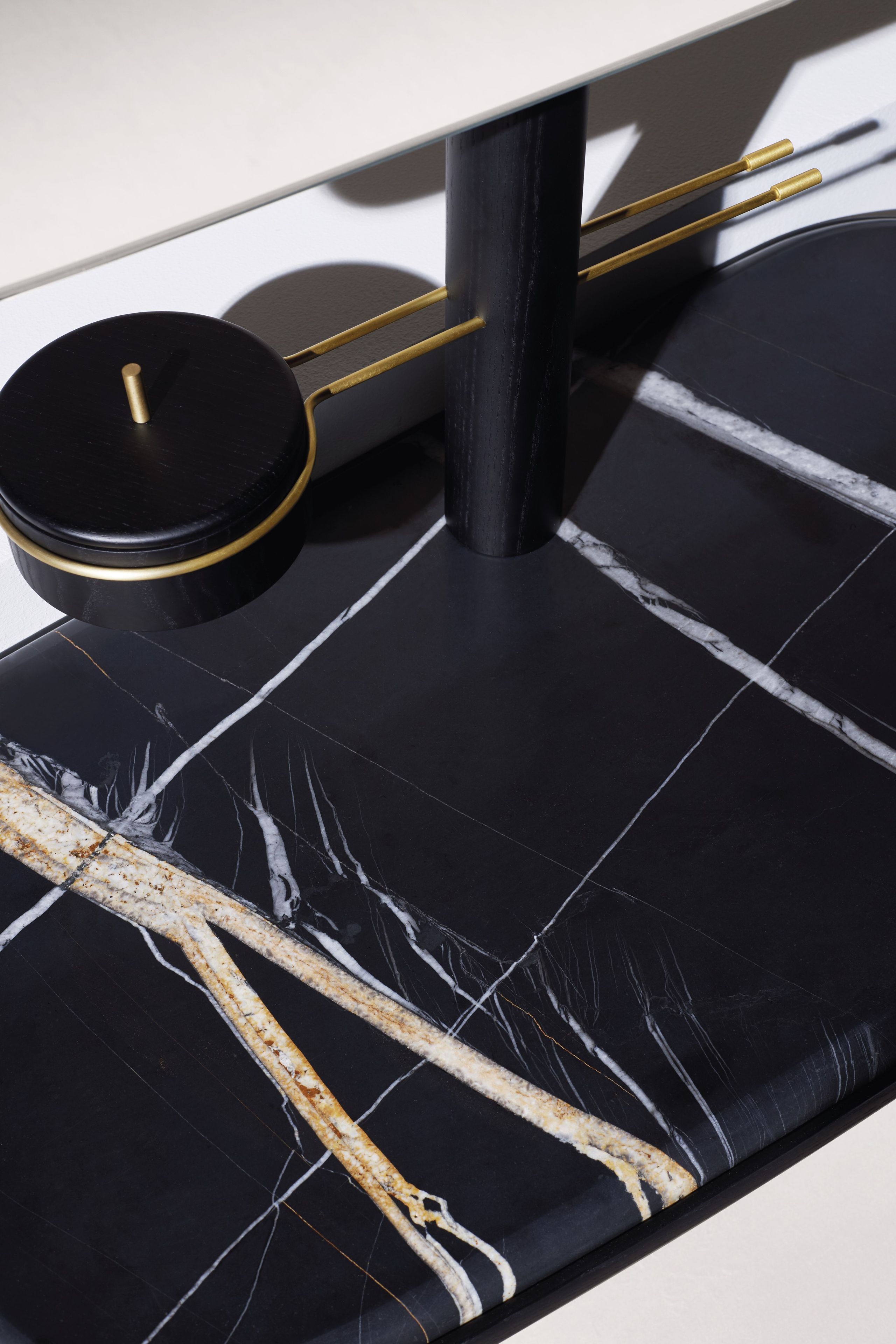 MOMENTS | Sahara Noir marble dressing table Moments Collection By nomon ...