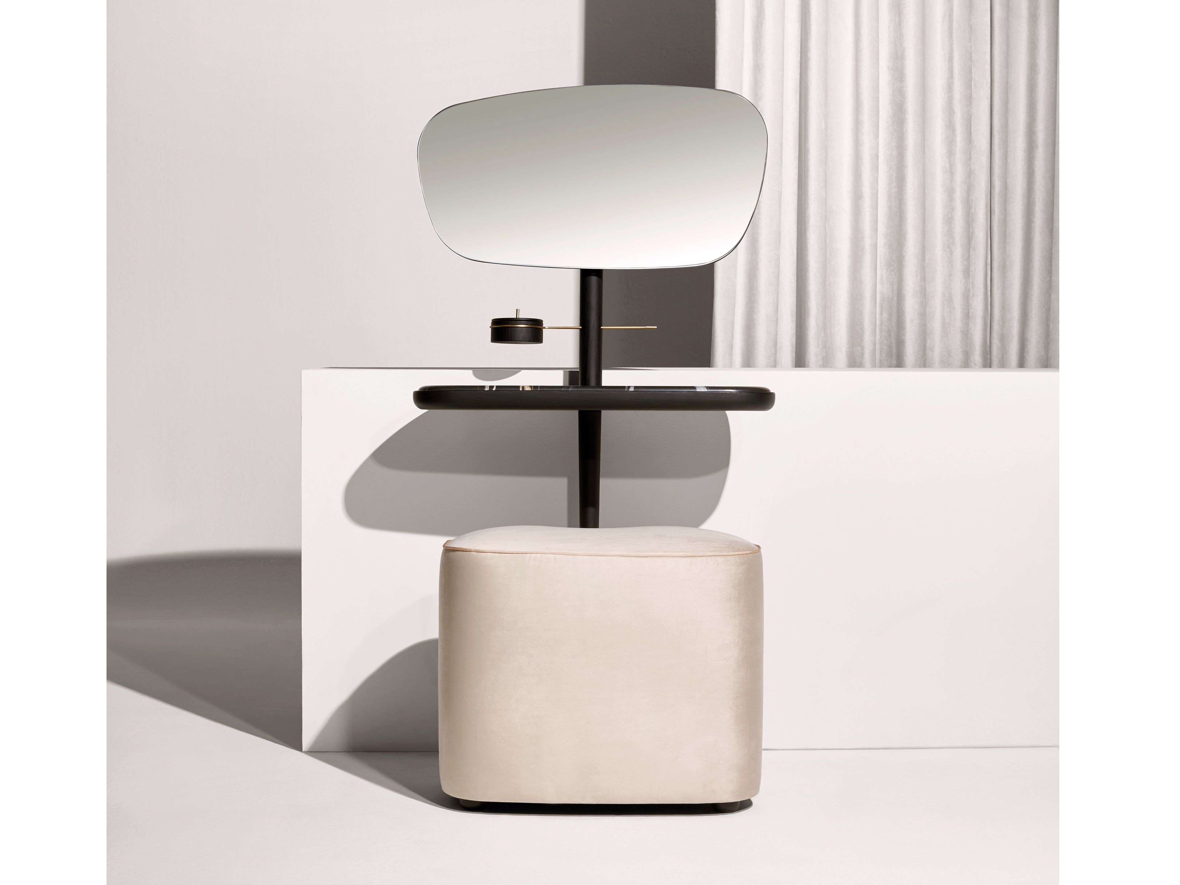 MOMENTS | Sahara Noir marble dressing table Moments Collection By nomon ...