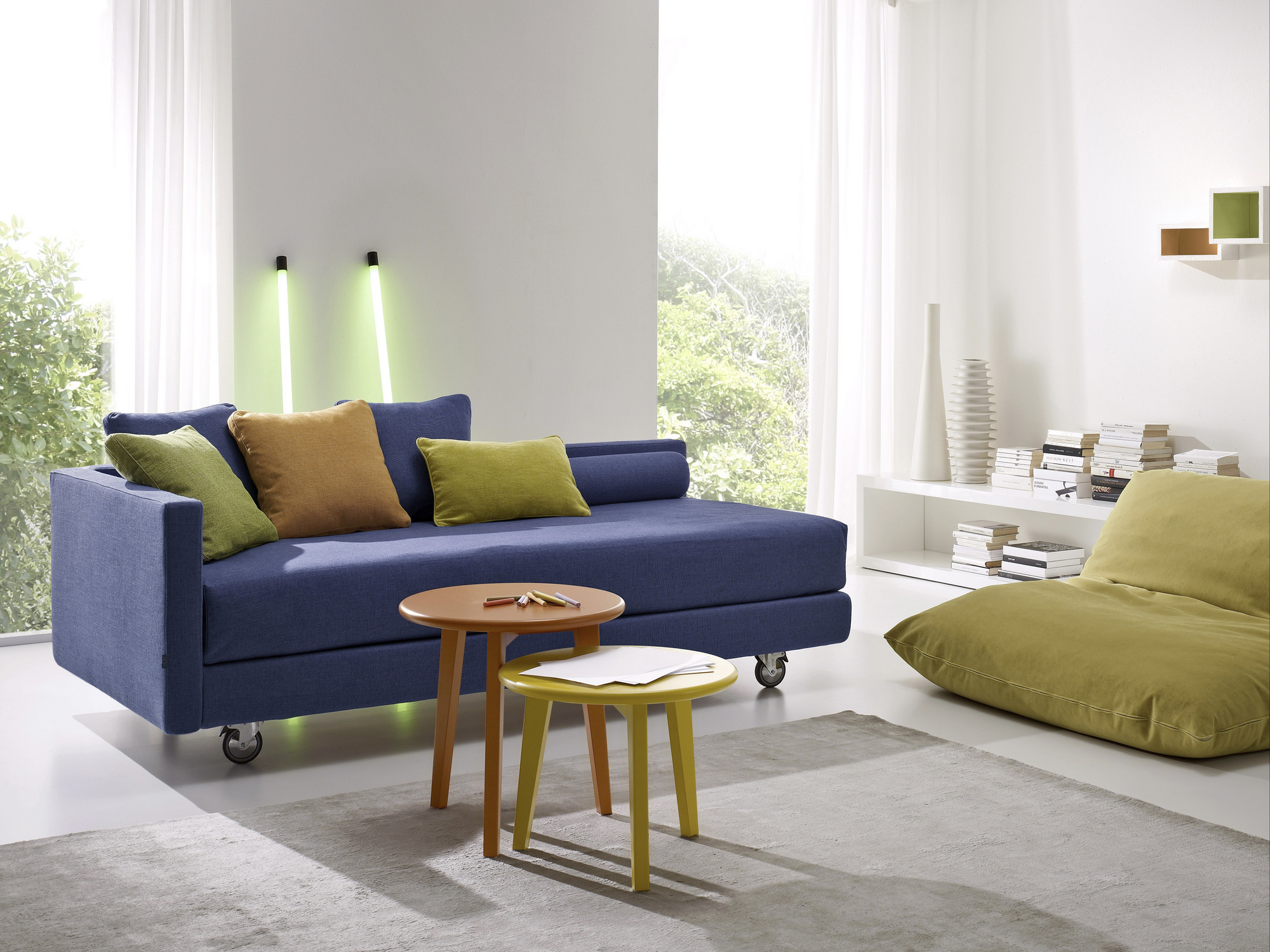 MONO Upholstered single bed By Duomo Design