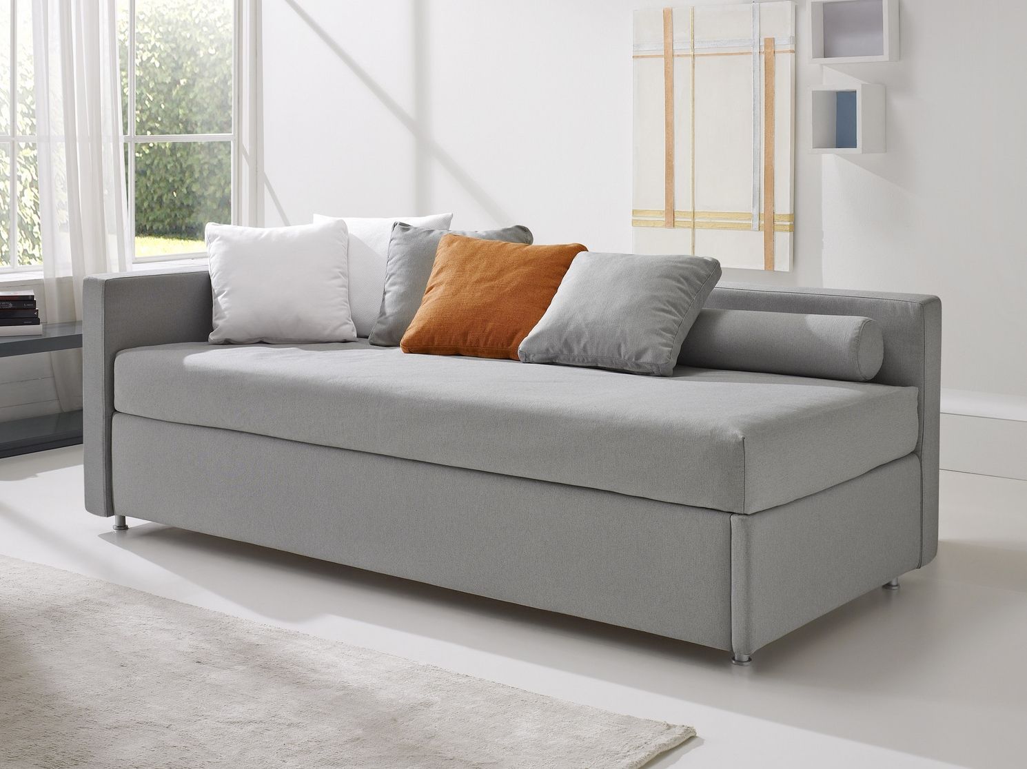 MONO Upholstered single bed By Duomo Design