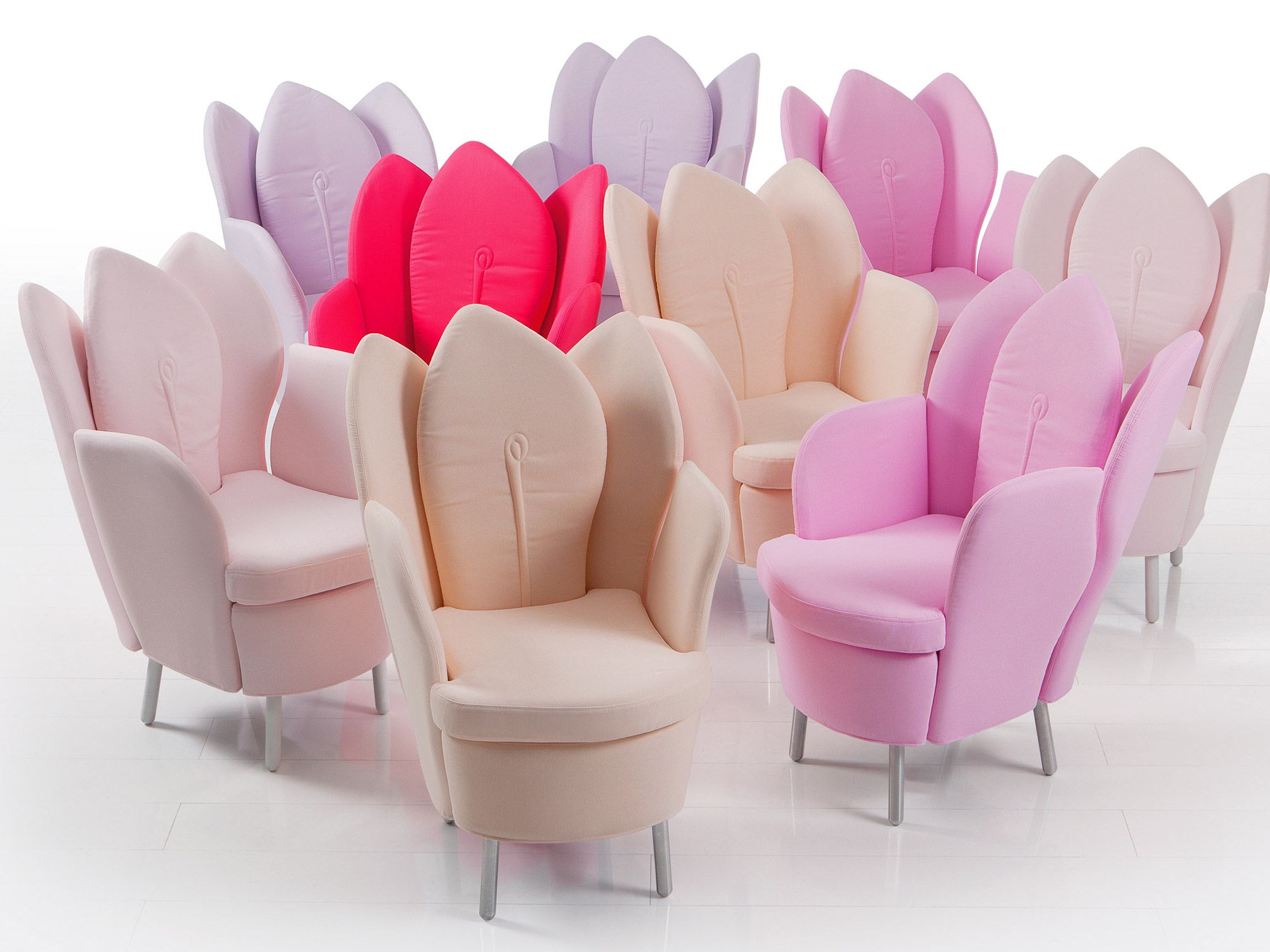 MORNING DEW | Fabric armchair Morning Dew Collection By brühl design ...