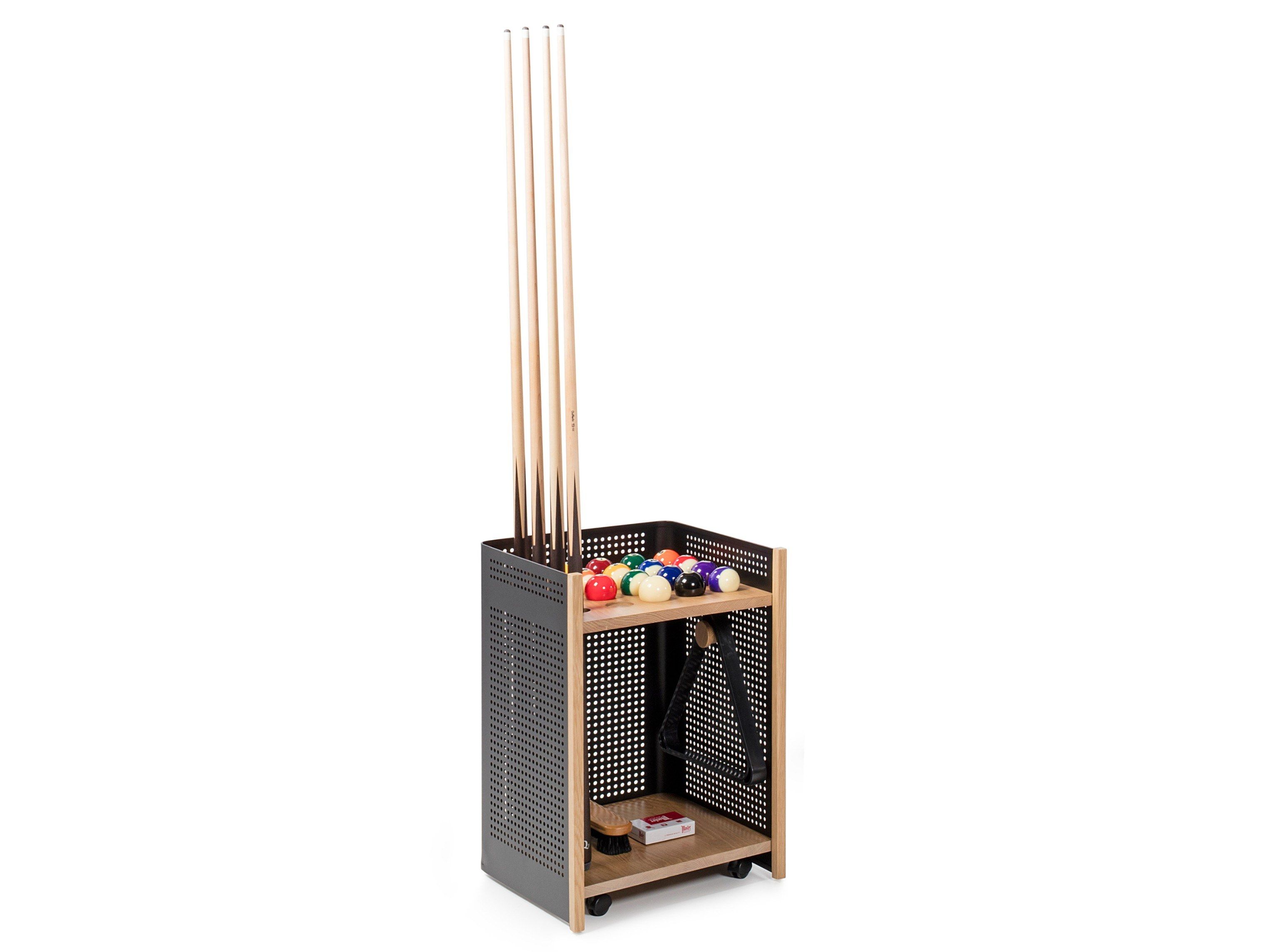 Floor cue rack in steel and wood MOU OUTDOOR | Floor Cue Rack By RS ...