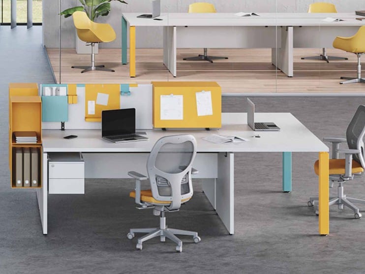 ENNEPI | Multiple office desk By CUF Milano
