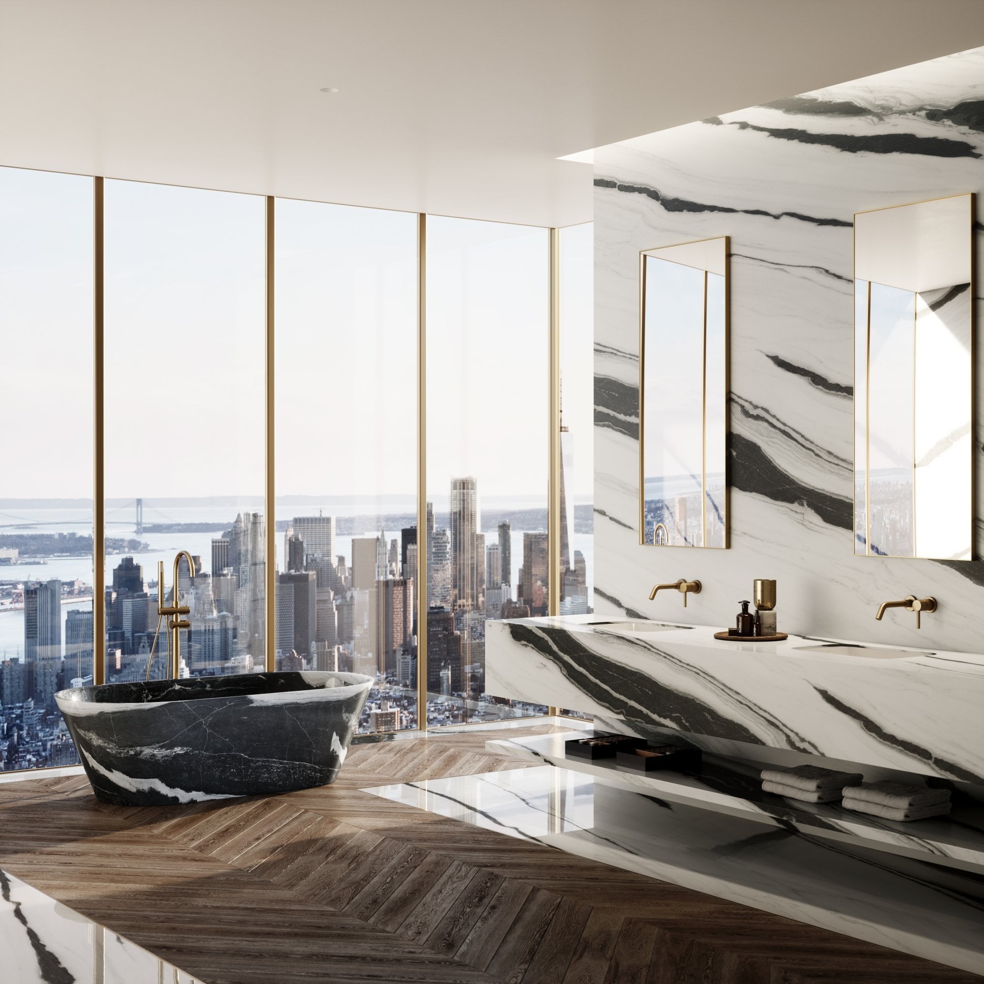 MUSE | Marble bathtub By LUSSO