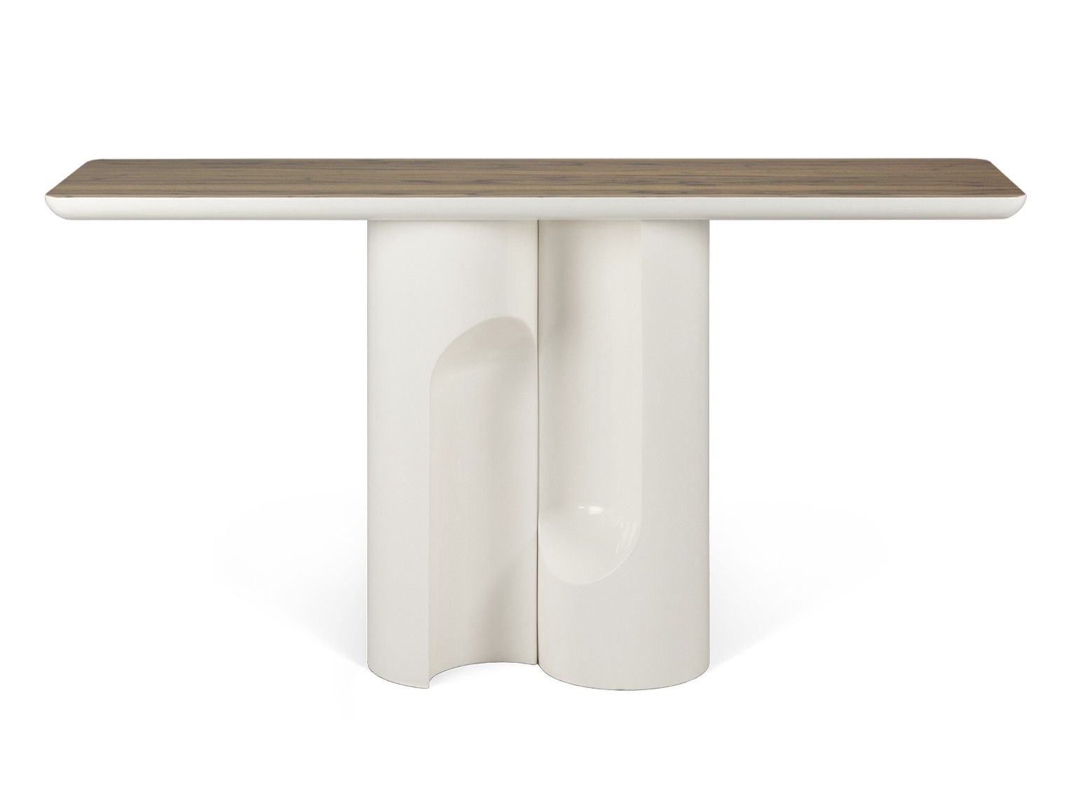 MUSK Rectangular frake wood console table By JOSÉ LEITE DE CASTRO