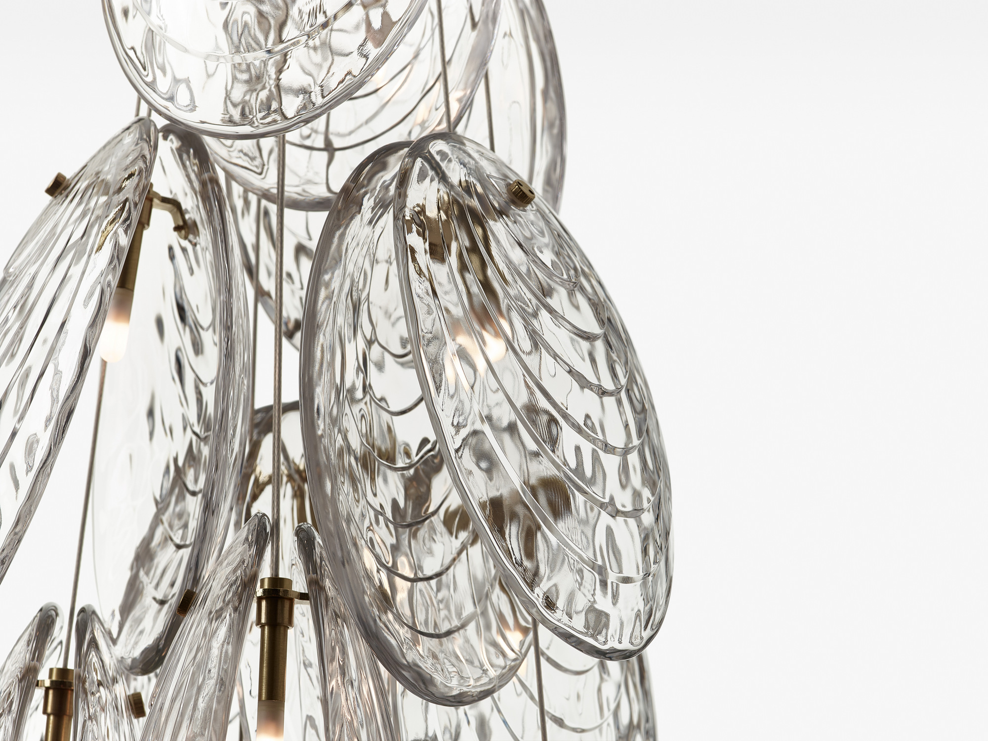 MUSSELS CLUSTER 12 Pendant lamp By Bomma