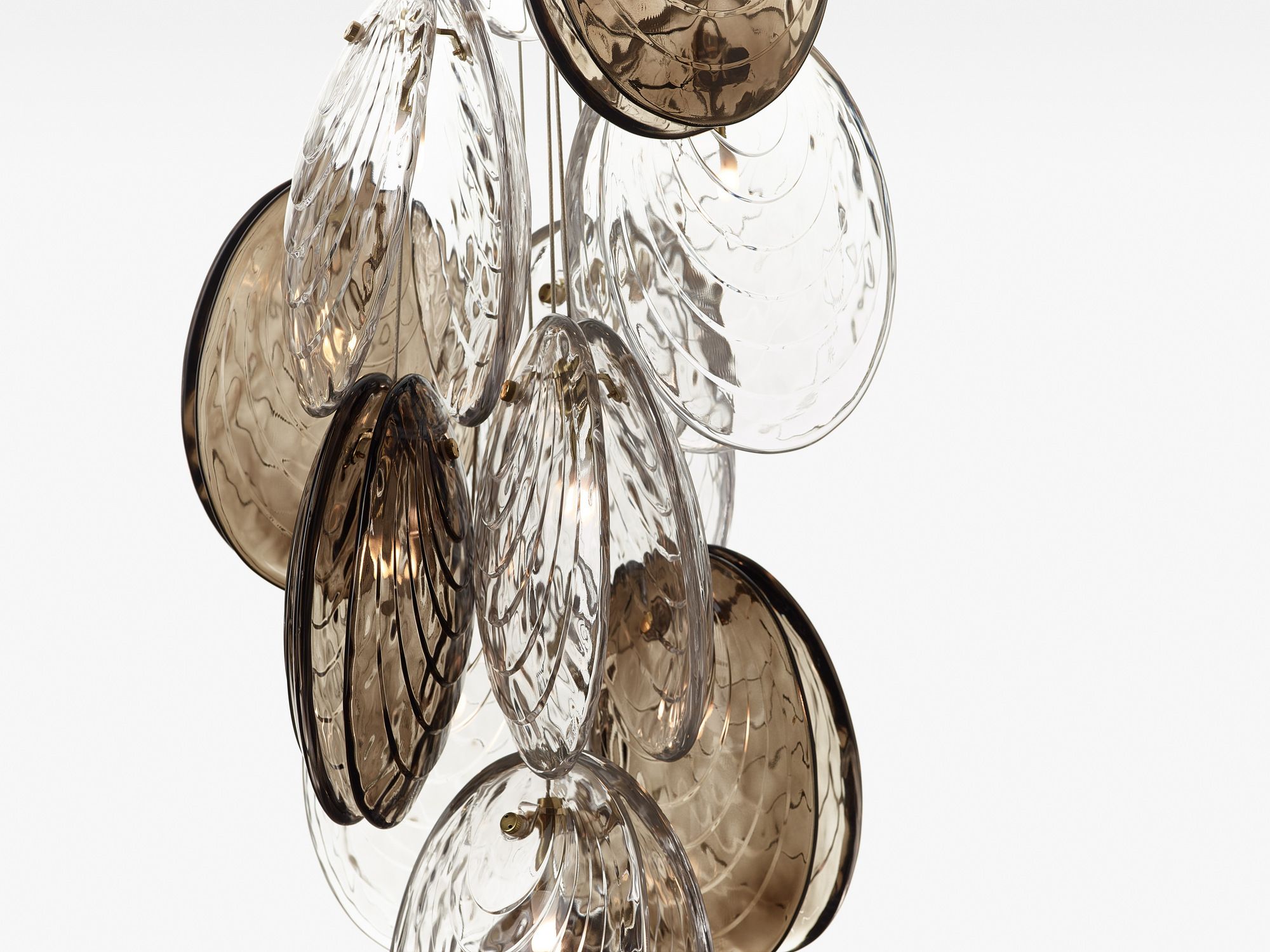 MUSSELS CLUSTER 12 Pendant lamp By Bomma