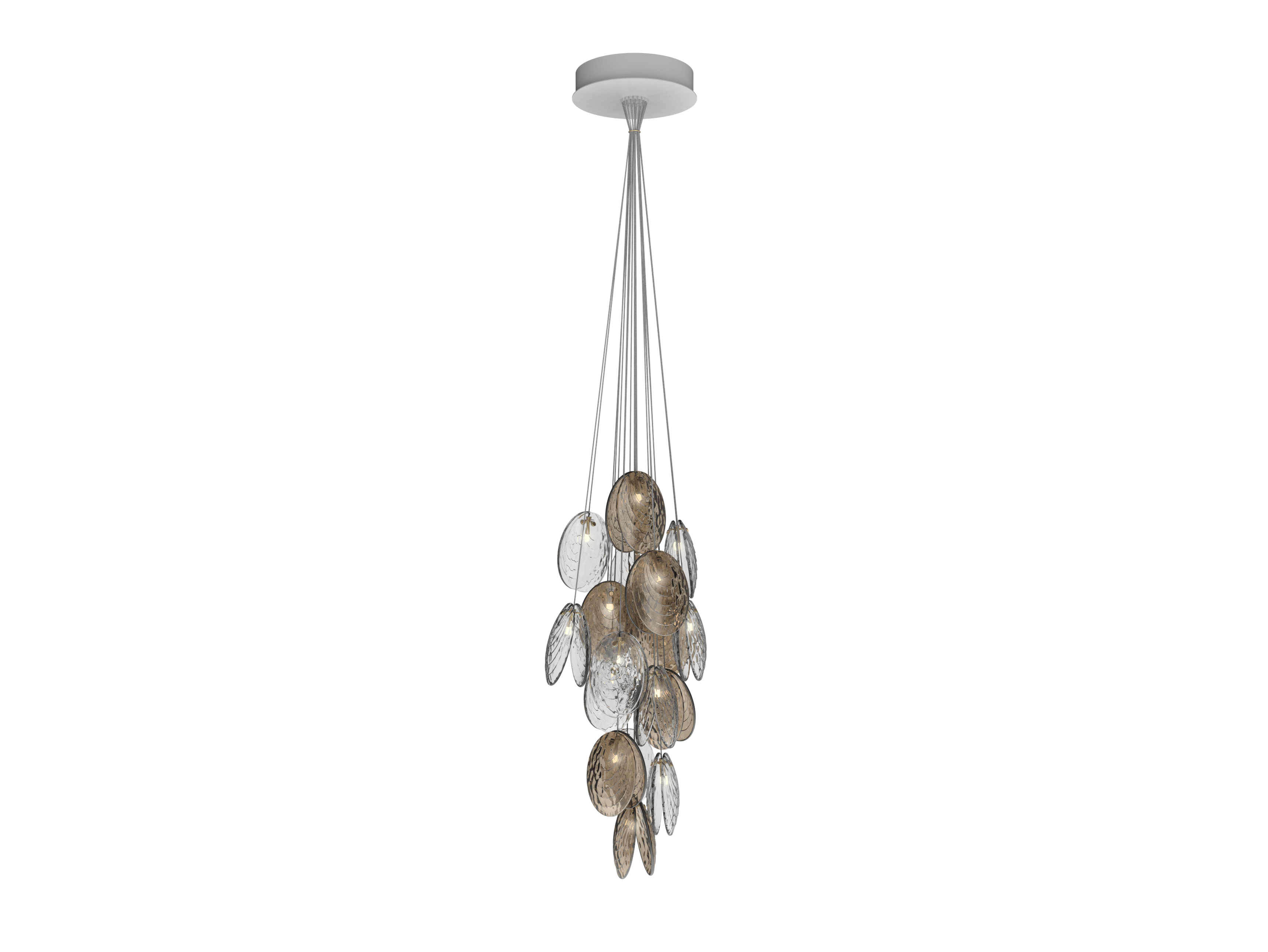 MUSSELS CLUSTER 18 Pendant lamp By Bomma