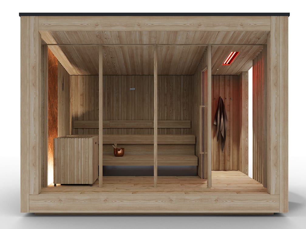 Outdoor sauna NATURE SAUNA Nature Sauna Collection By STARPOOL design ...