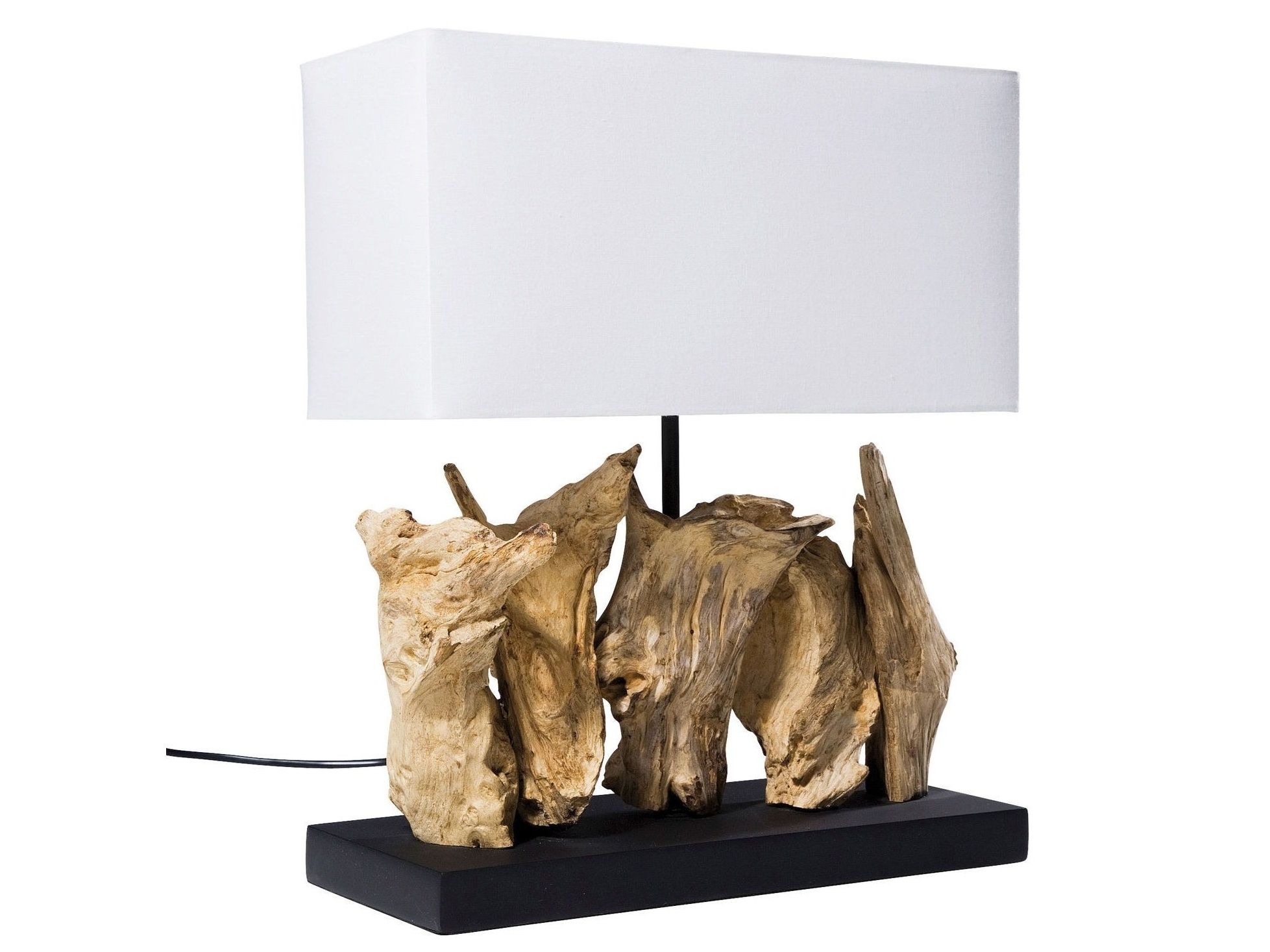 NATURE VERTICAL | Table lamp Wooden table lamp By KARE Design