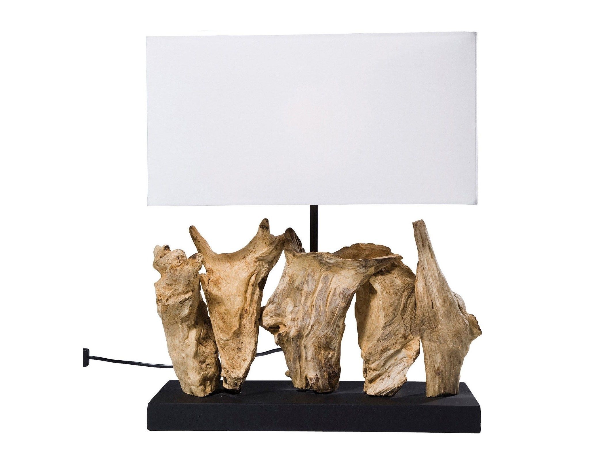 NATURE VERTICAL | Table lamp Wooden table lamp By KARE Design