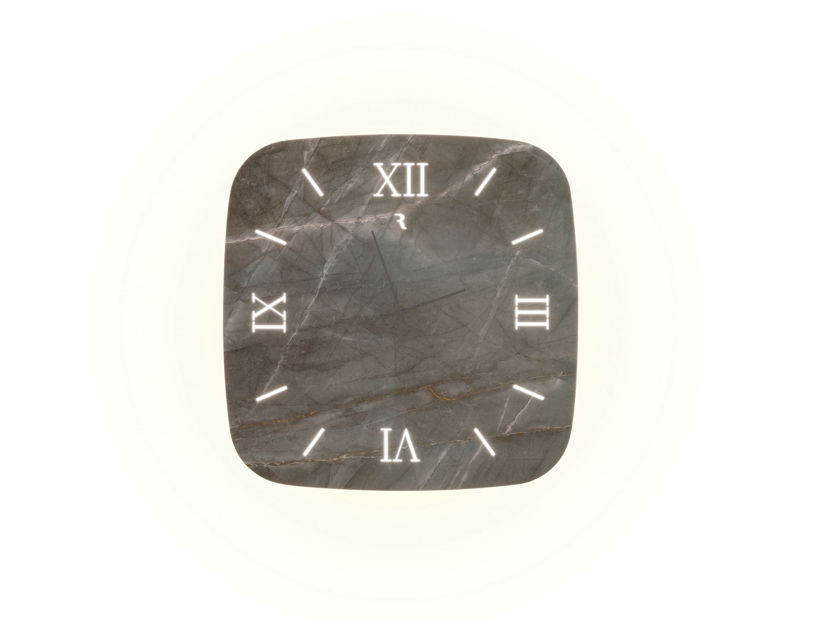 NAUTILUS Wall-mounted Marmoreflex® clock By Reflex