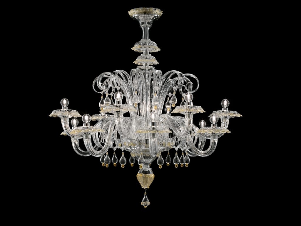 NEKHEL Venetian crystal chandelier By Barovier&Toso