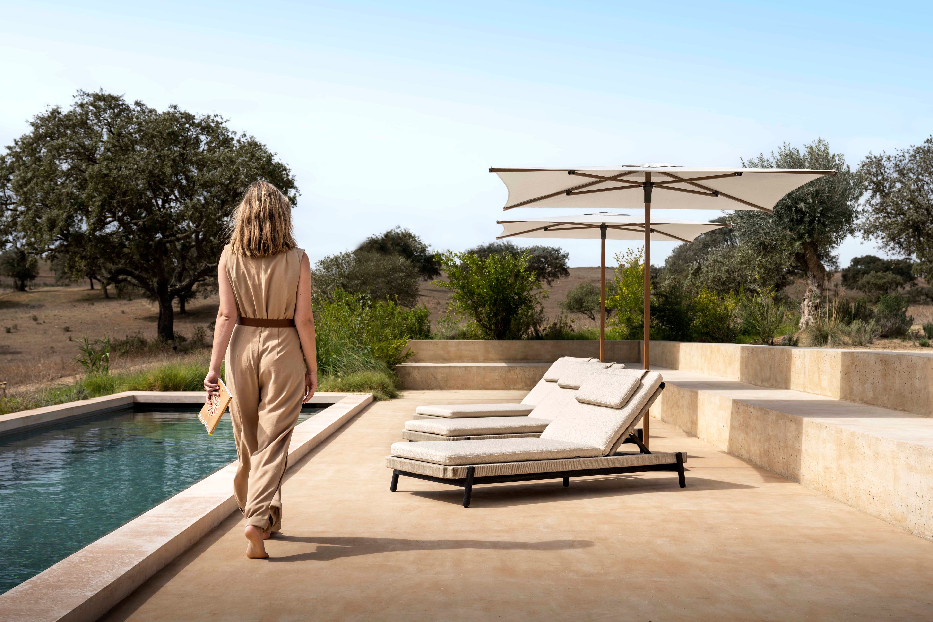 NERO | Sun lounger By Jardinico