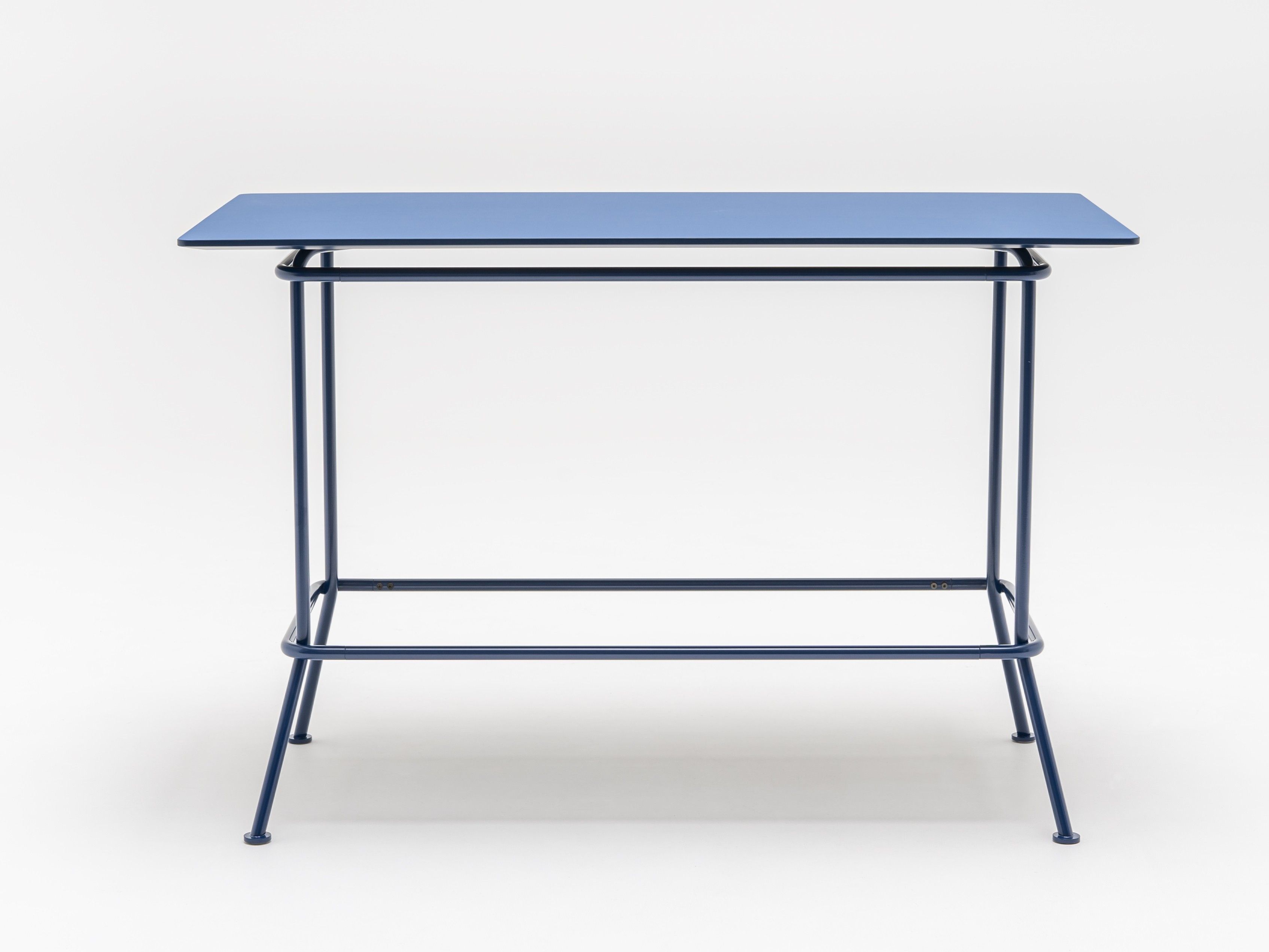 NEW SCHOOL Rectangular metal high table By MDD