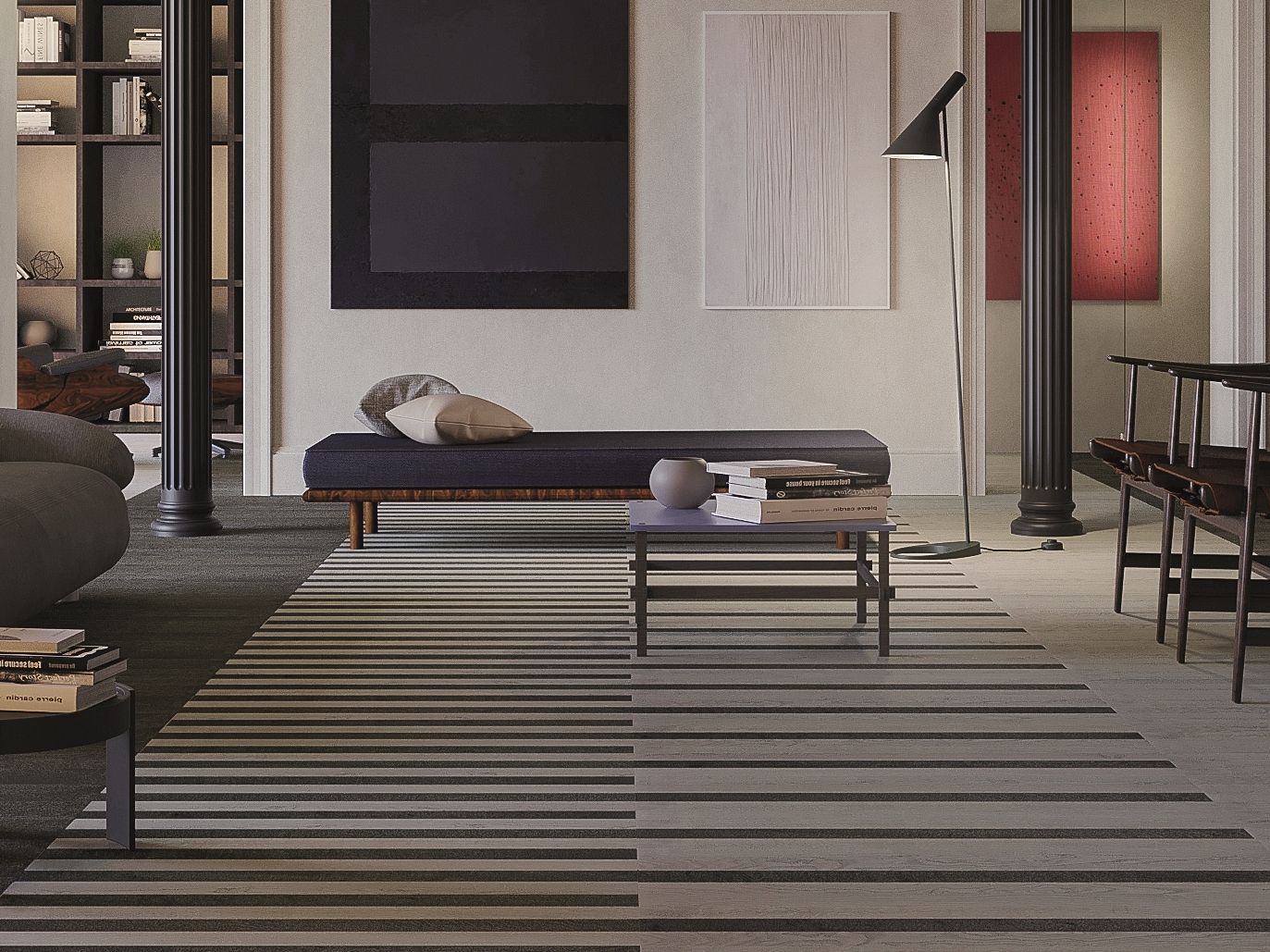 CUSTOM+ Parquet en chêne By Listone Giordano | design Marco Carini