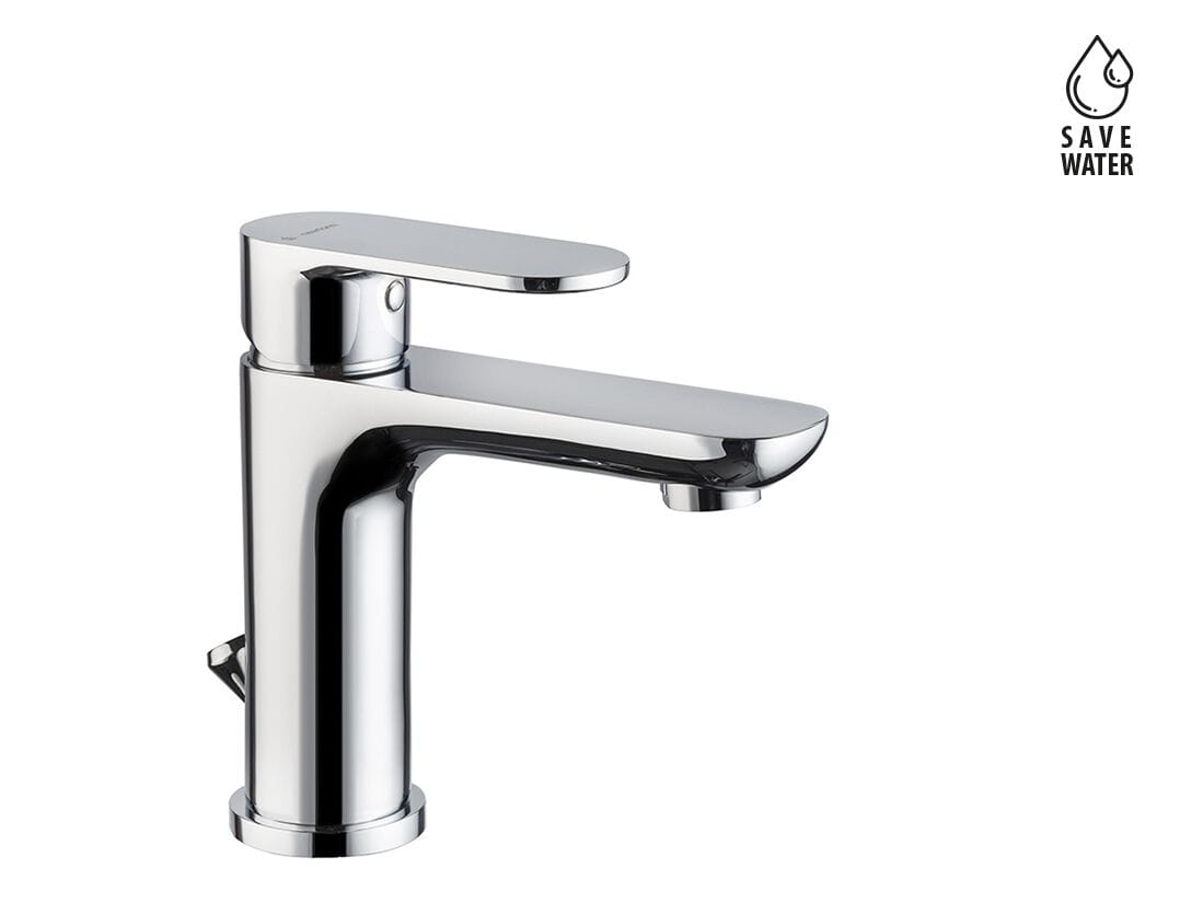 EXTRO Mezclador de lavabo de sobre encimera monomando con válvula ...