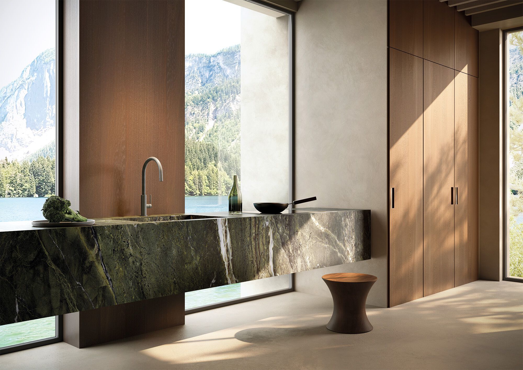 KONBU 72525 Single handle countertop kitchen mixer tap with spray By ...