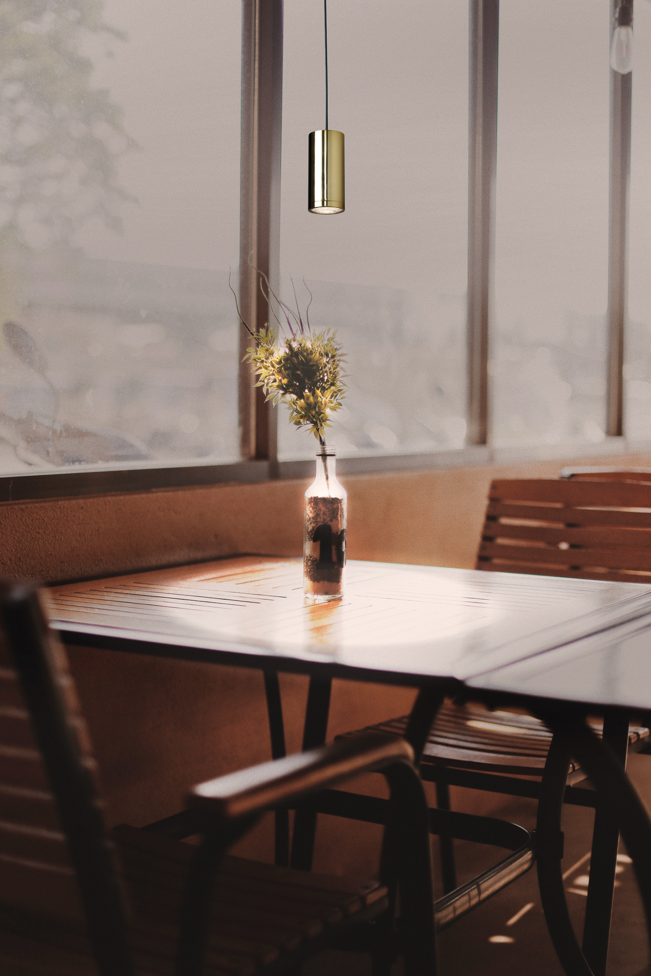 LED glass and aluminium pendant lamp NEWTON SYSTEM Newton Collection By ...