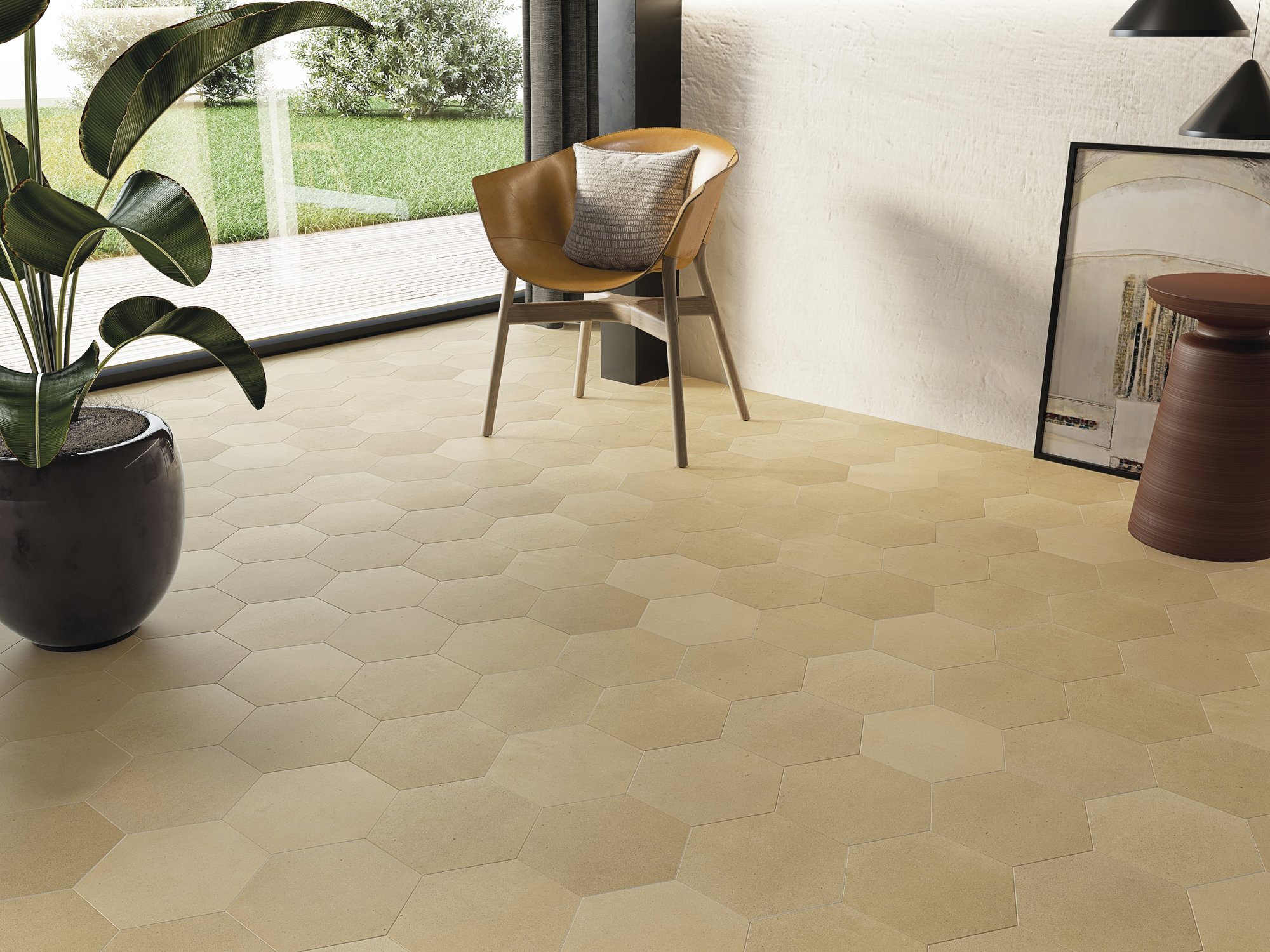 NIZA Anti-slip porcelain stoneware wall/floor tiles By Harmony