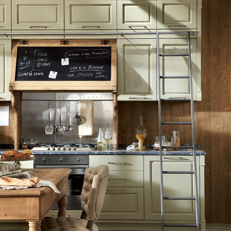 NOLITA - COMPOSITION 01 Fitted wood kitchen By Marchi Cucine