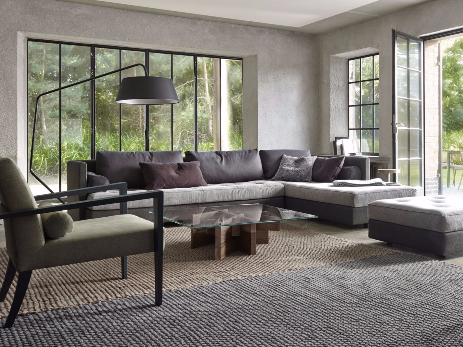 Sectional modular fabric sofa NOMADE 2 | Sectional sofa By Ligne Roset design Didier Gomez