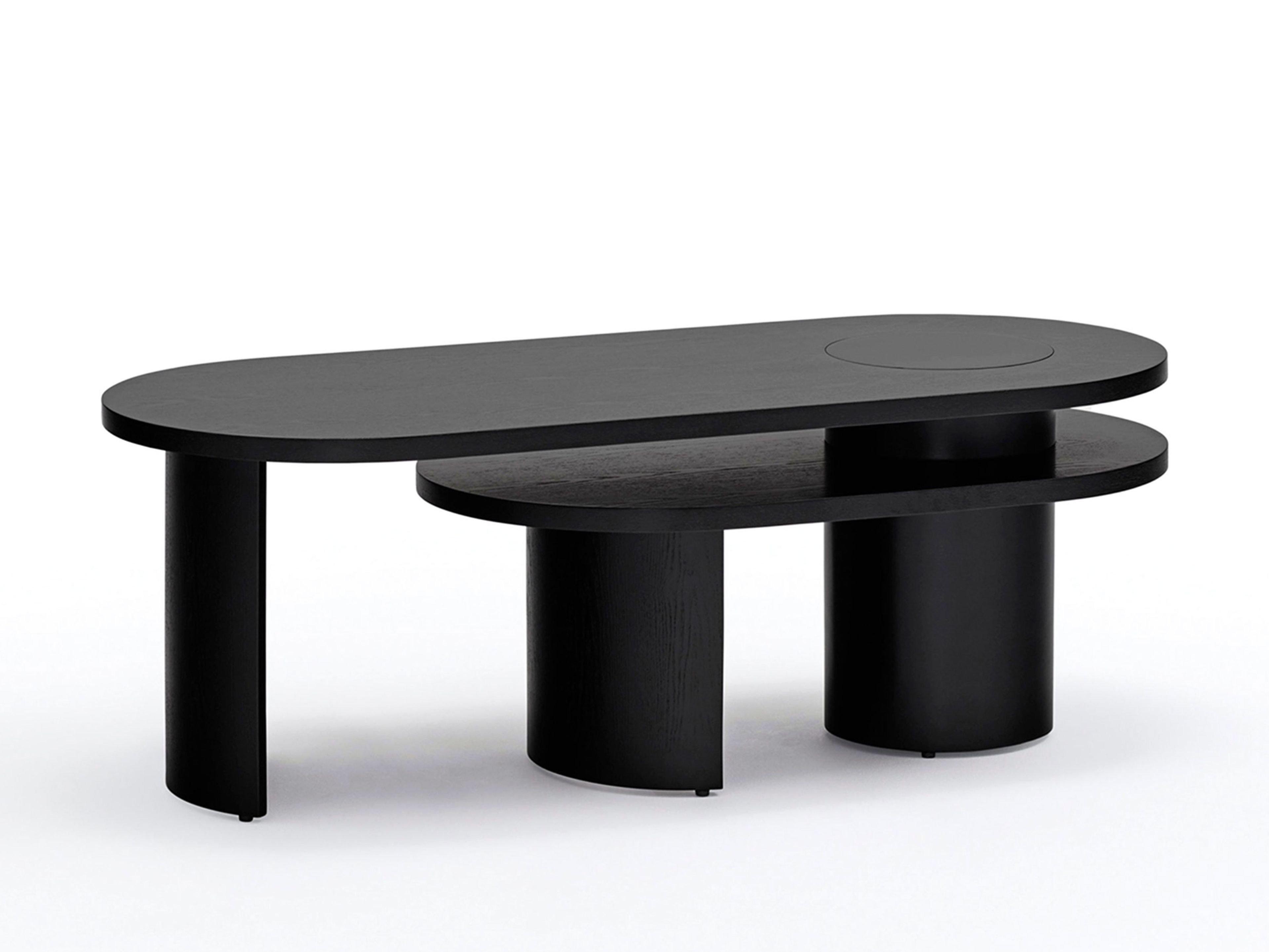 NORI | Coffee table Swivel wooden coffee table By TEULAT | design ...