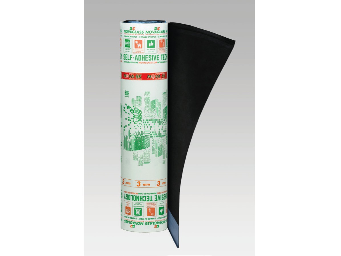 NOVA-SK/NOVA-SK ALU Prefabricated bituminous membrane By Soprema