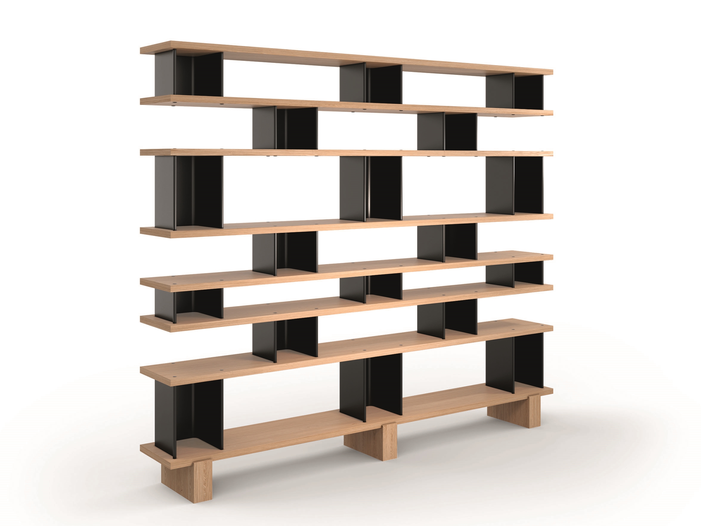 NUAGE À PLOTS Freestanding bookcase By Cassina | design Charlotte Perriand