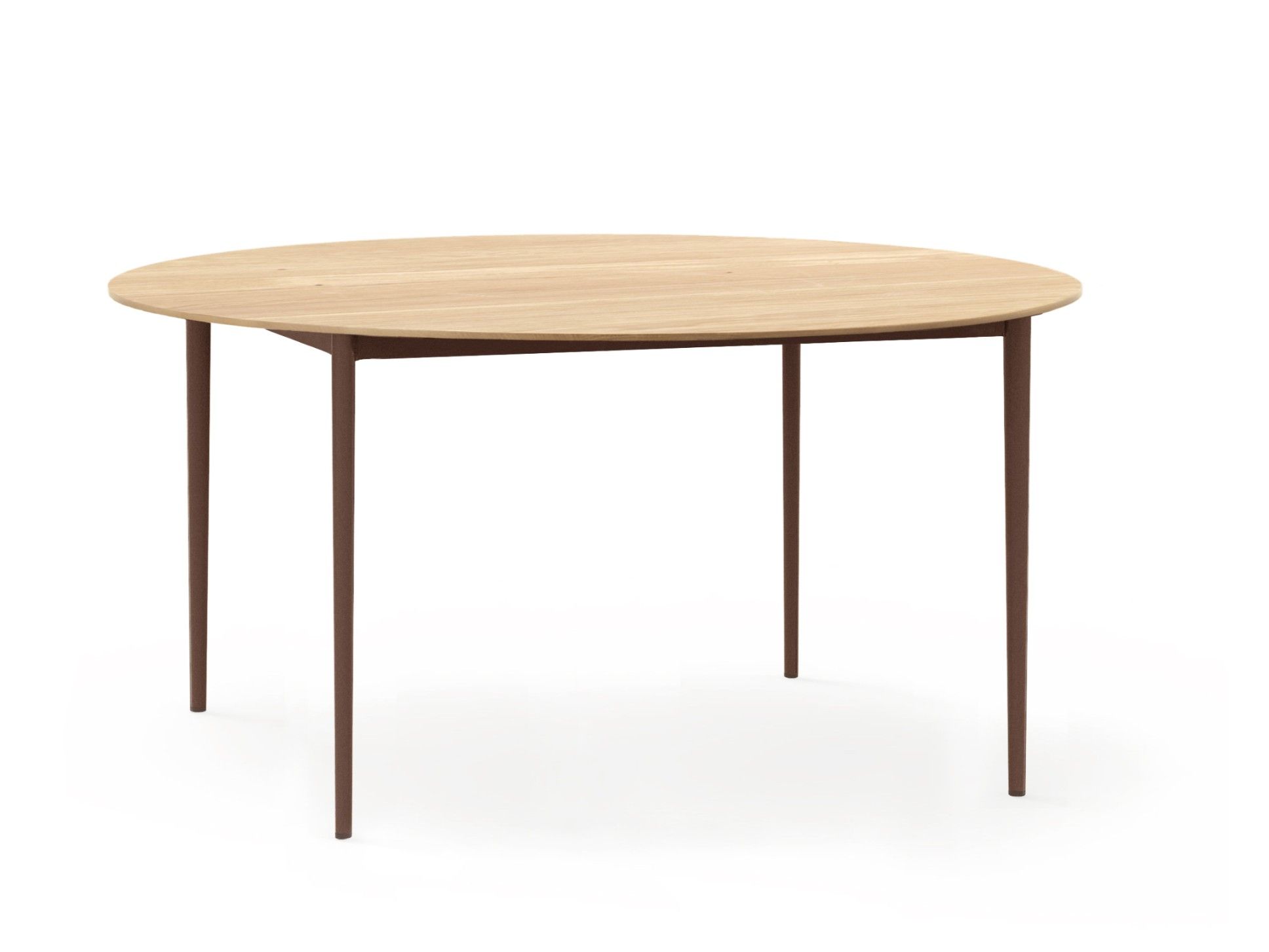 NUDE Round oak table By EXPORMIM