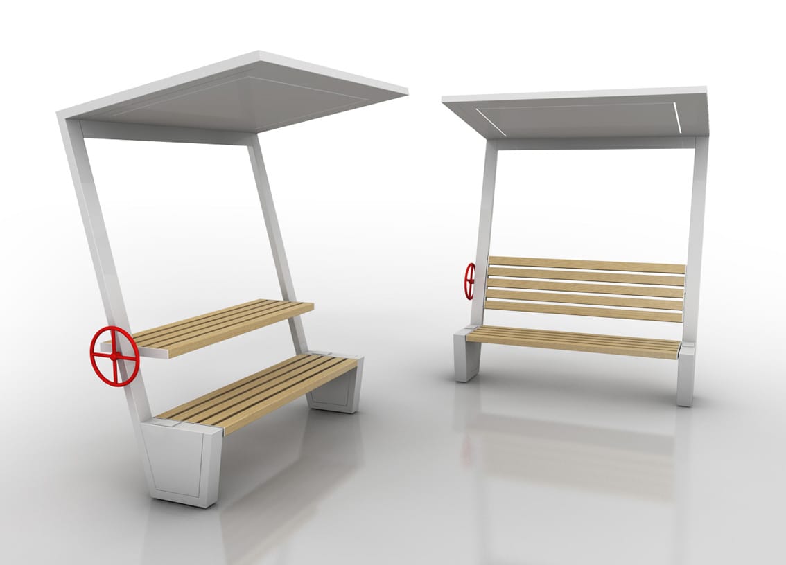 Bench / porch O-BENCH By GARDA DESIGN