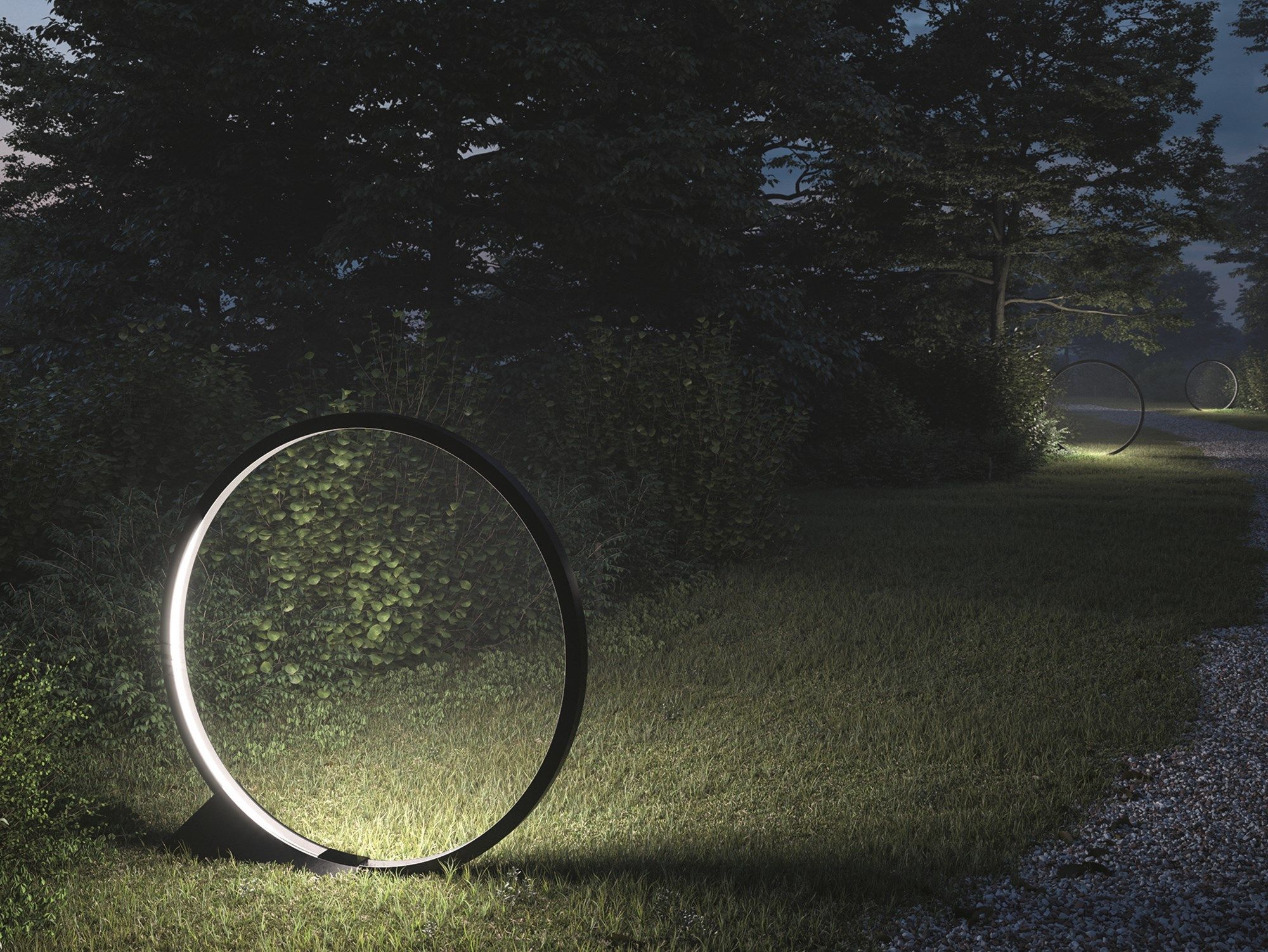 "O" | Floor lamp "O" Collection By Artemide design Elemental