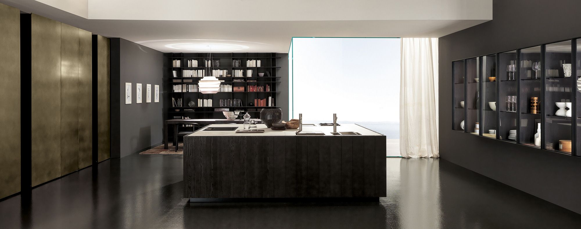 FLOAT | Oak kitchen Float Collection By MODULNOVA