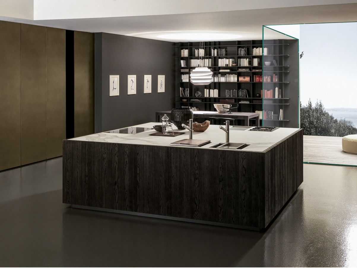 FLOAT | Oak kitchen Float Collection By MODULNOVA