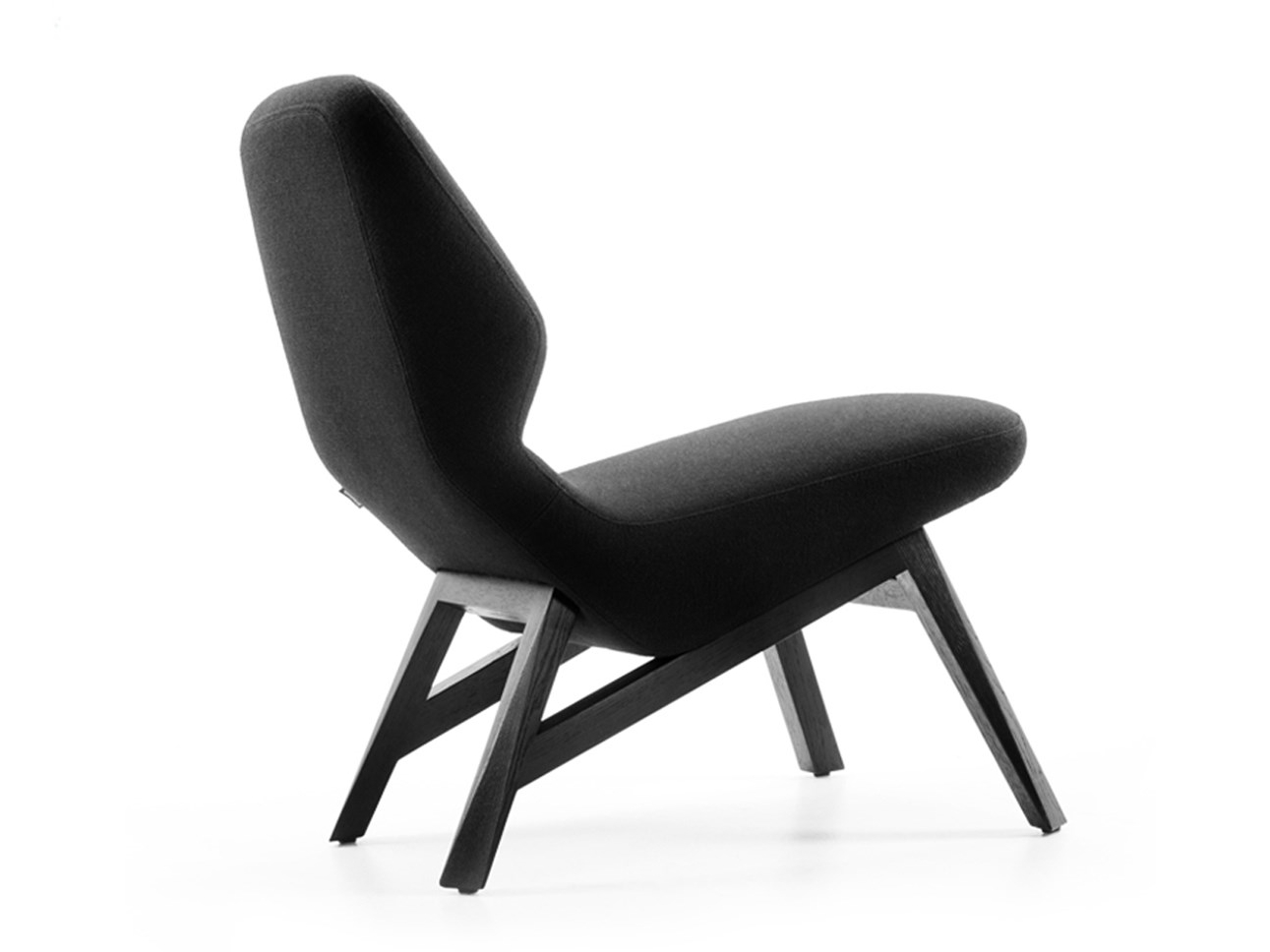 OBLIQUE Fabric easy chair By Prostoria | design Numen / For Use