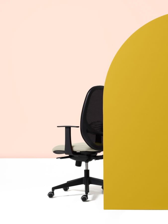 HOP | Office chair with armrests Hop Collection By Diemme