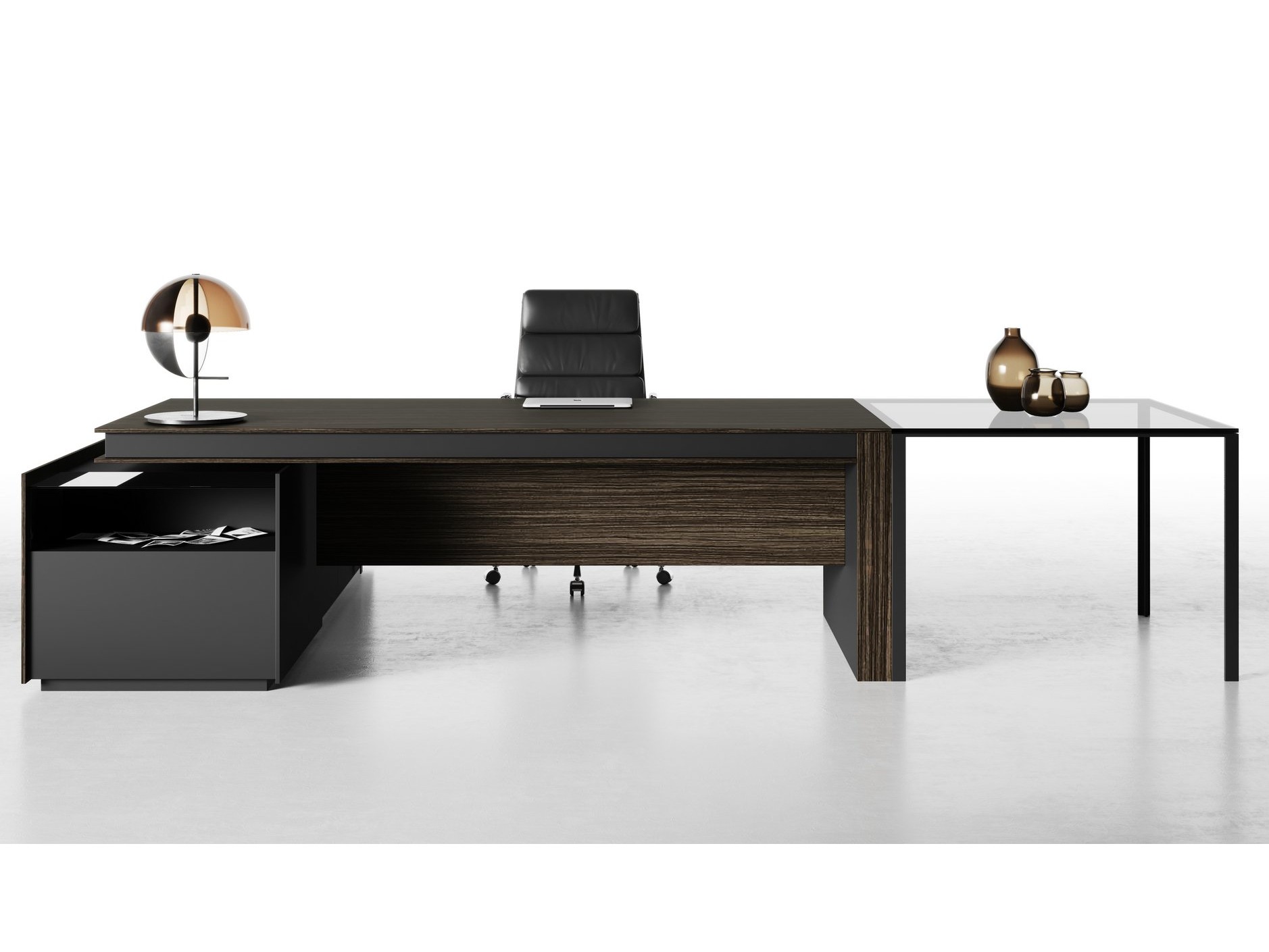VITTORIA Laminate executive desk By CUF Milano | design Daniele Lo ...