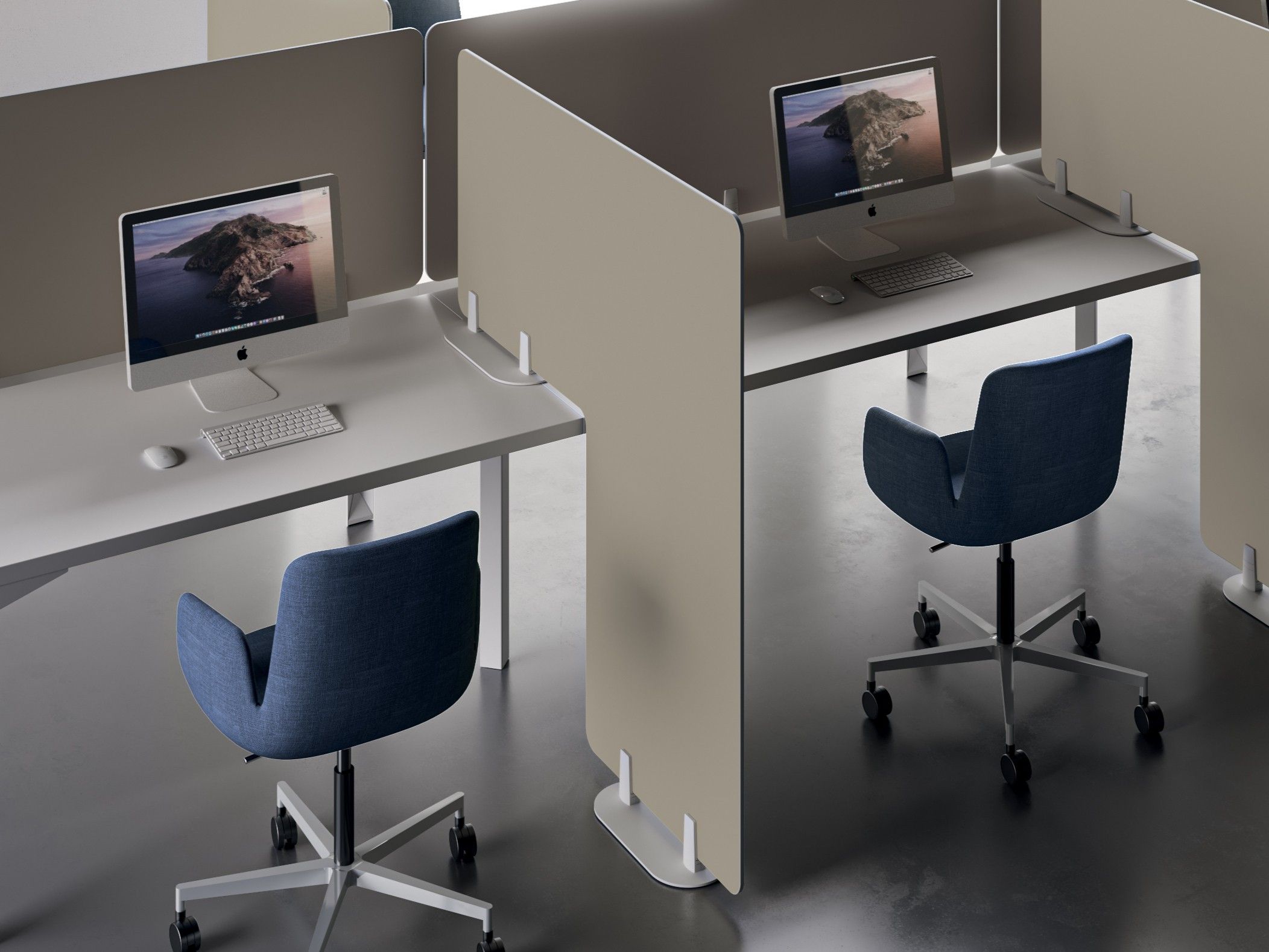 FRONTAL PANELS&SCREENS | Office screen By DVO