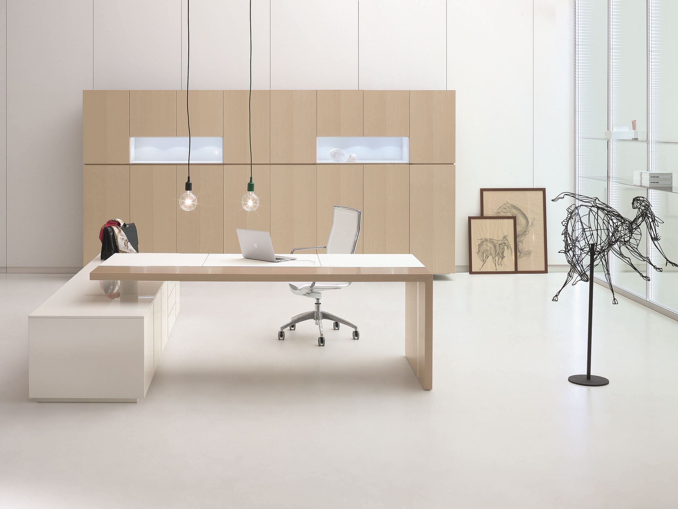 AR.TU. Wooden office shelving By Archiutti | design Perin & Topan