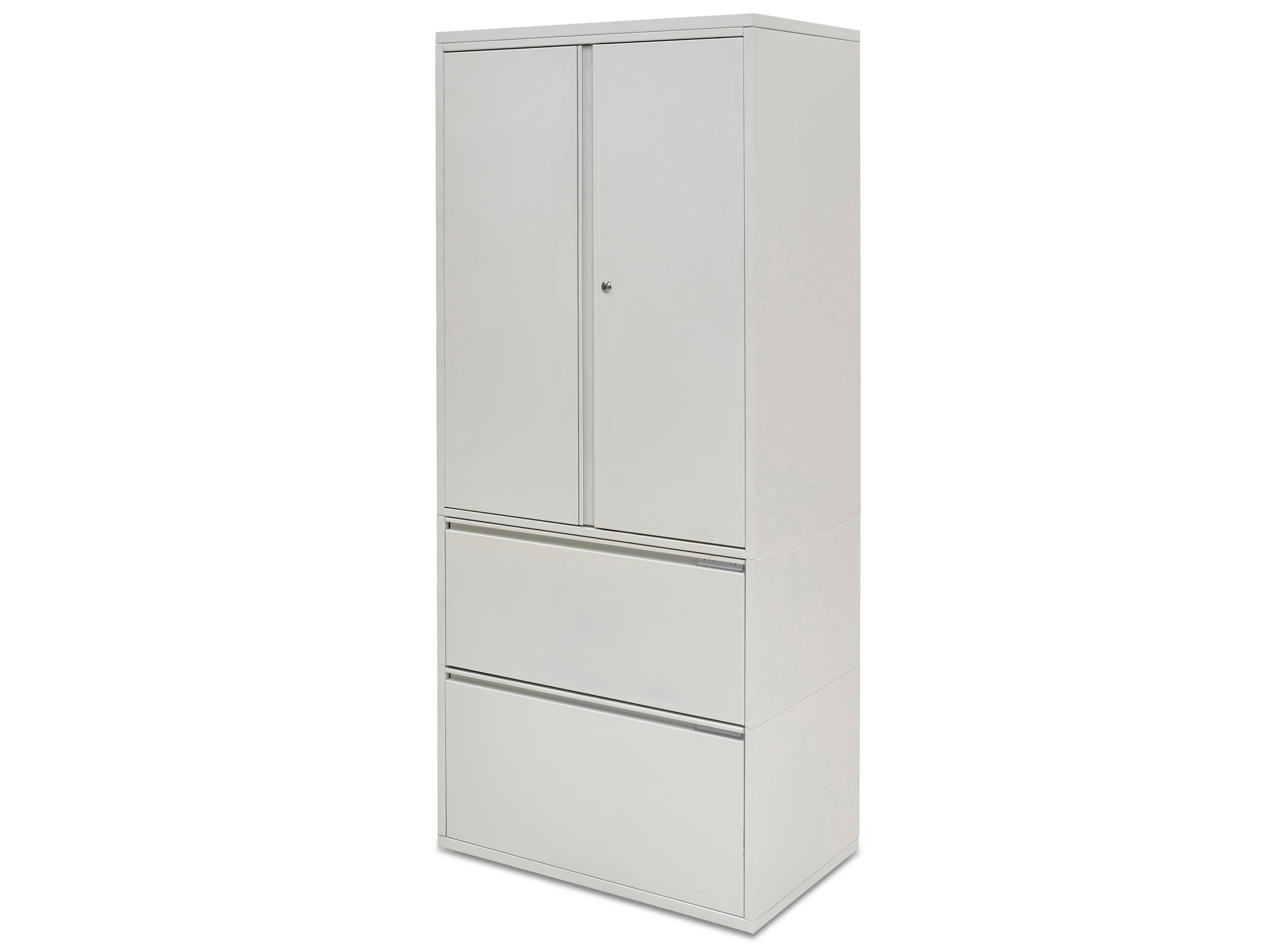 MERIDIAN Modular office storage unit with hinged doors By Herman Miller