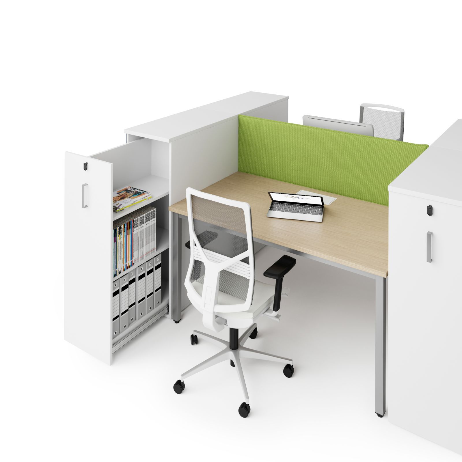 P-SQUARE | Office desk By FURNIKO